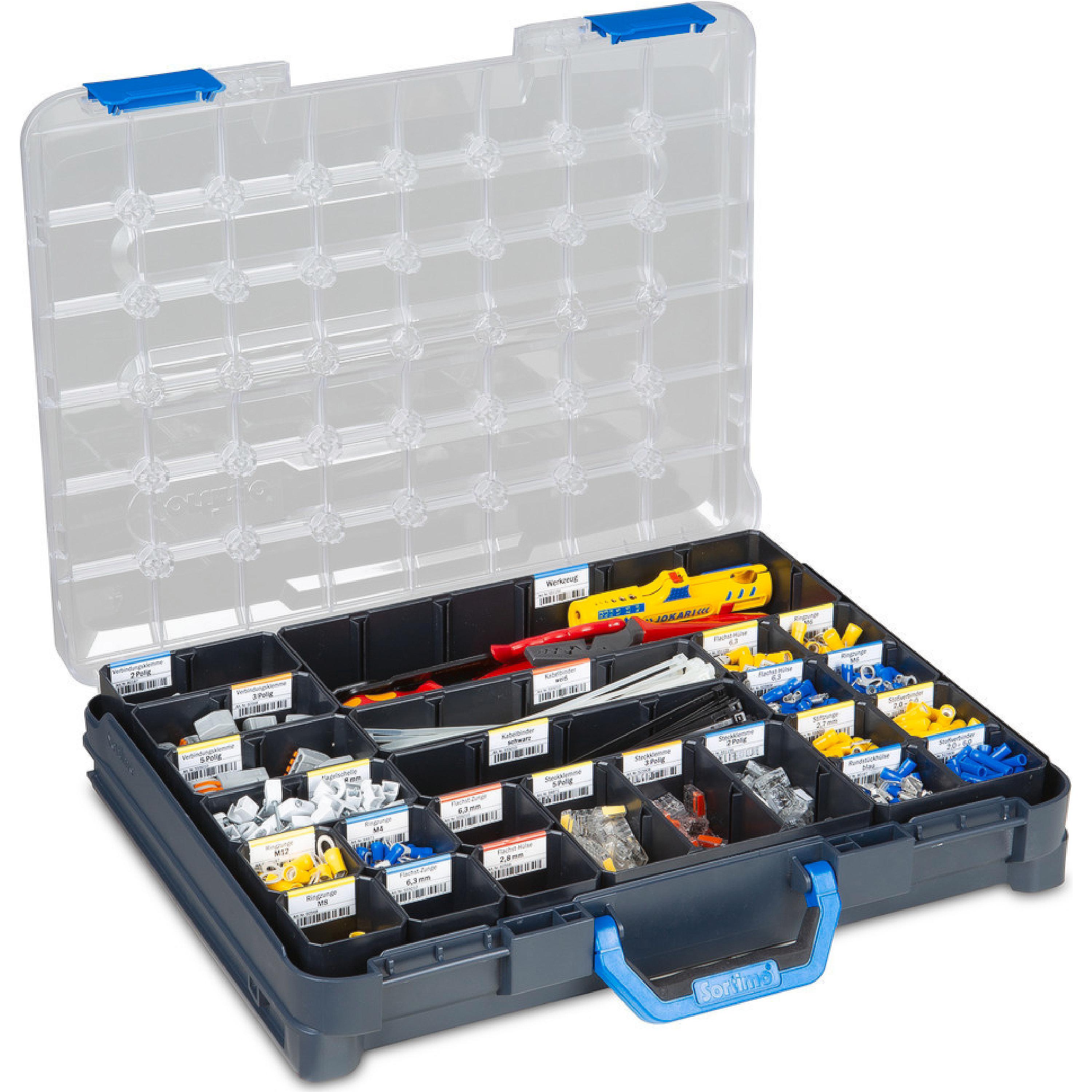 SORTIMO T-BOXX G assortment case (incl. 16 inserts) - 6000010981 | Klium
