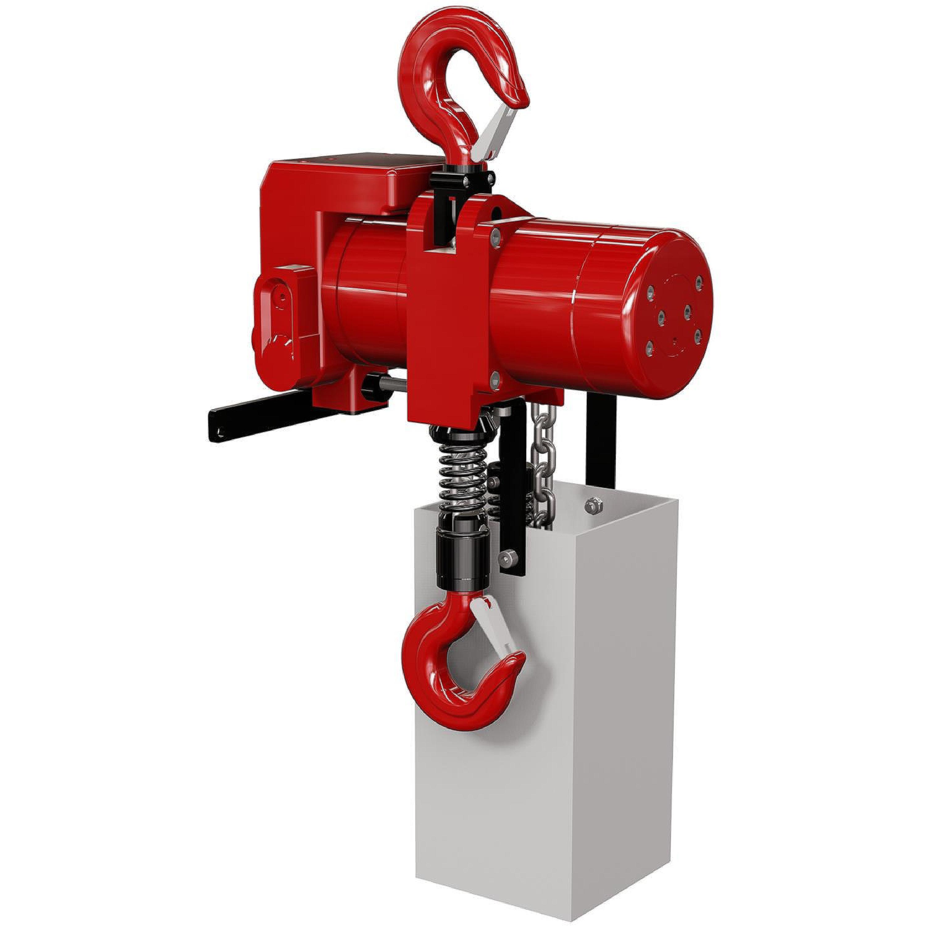 RED ROOSTER TCR-1000PE chain air hoist 1000 kg | Klium