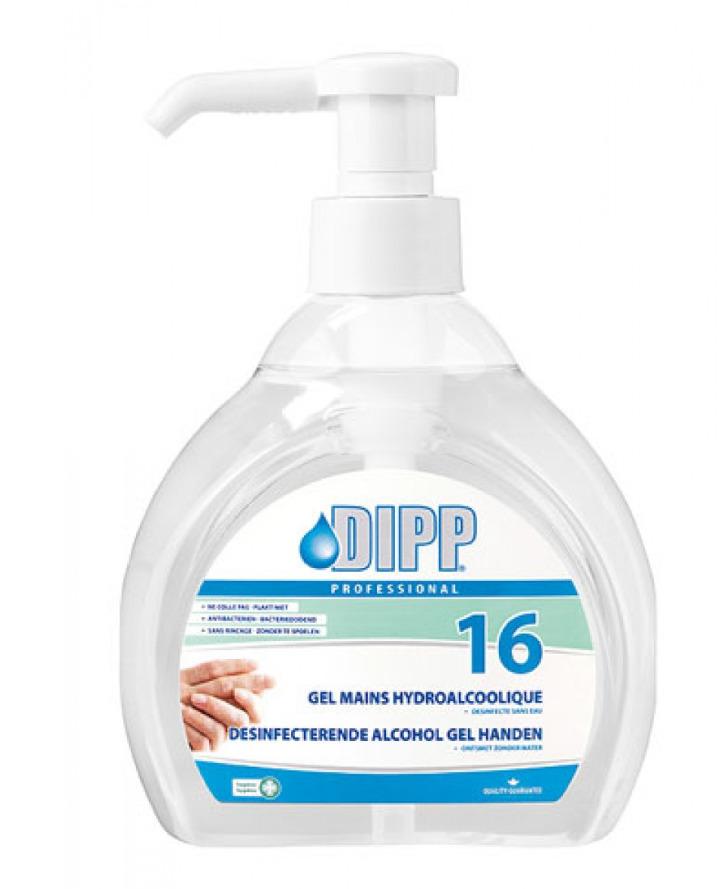 DIPP 16 disinfecting alcohol gel (500 ml) - 4471716 | Klium
