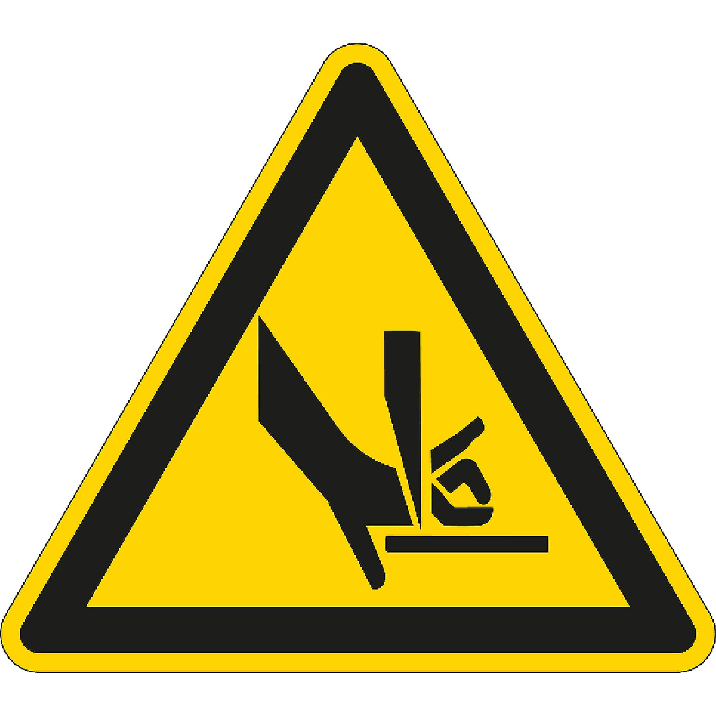 BRADY 256679 machine safety pictogram - watch out for hand injuries, 43 ...