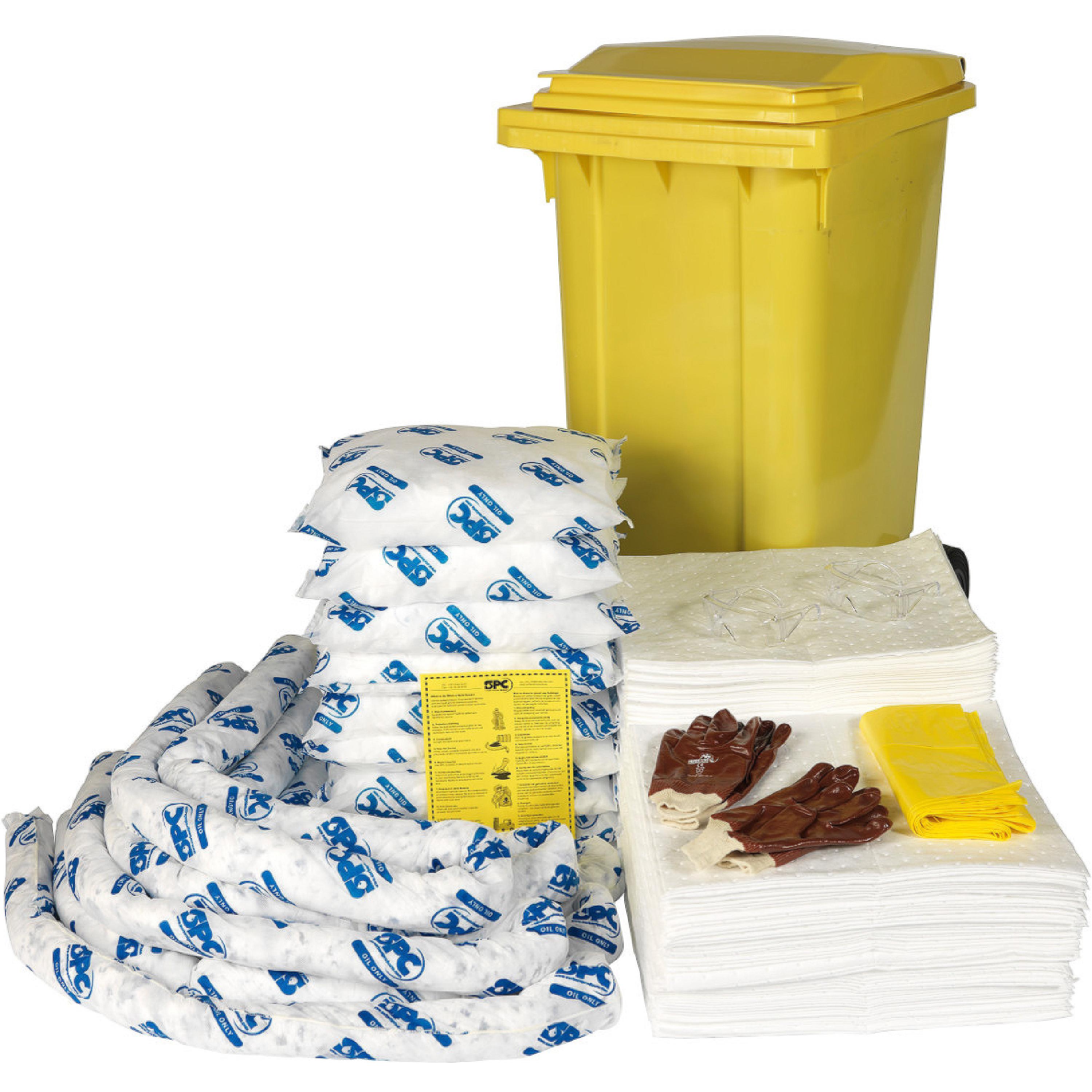 SPC SKO-240 mobile intervention kit for absorbing oil in polyethylene ...