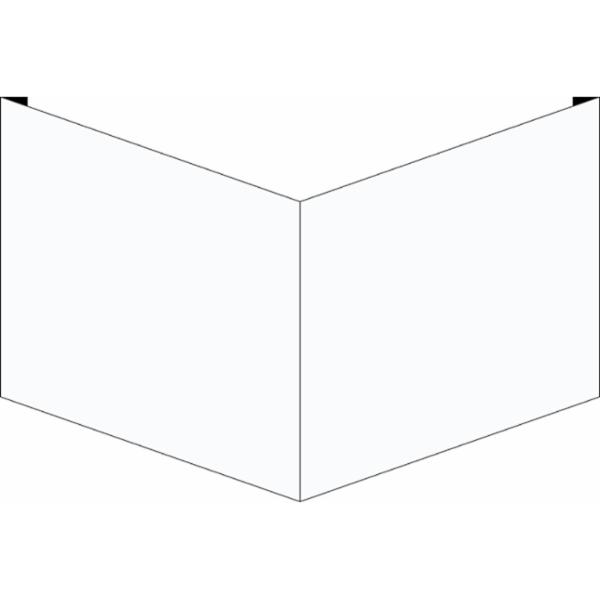 BRADY 222583 blank wedge-shaped board for pictograms 315 mm x 315 mm ...