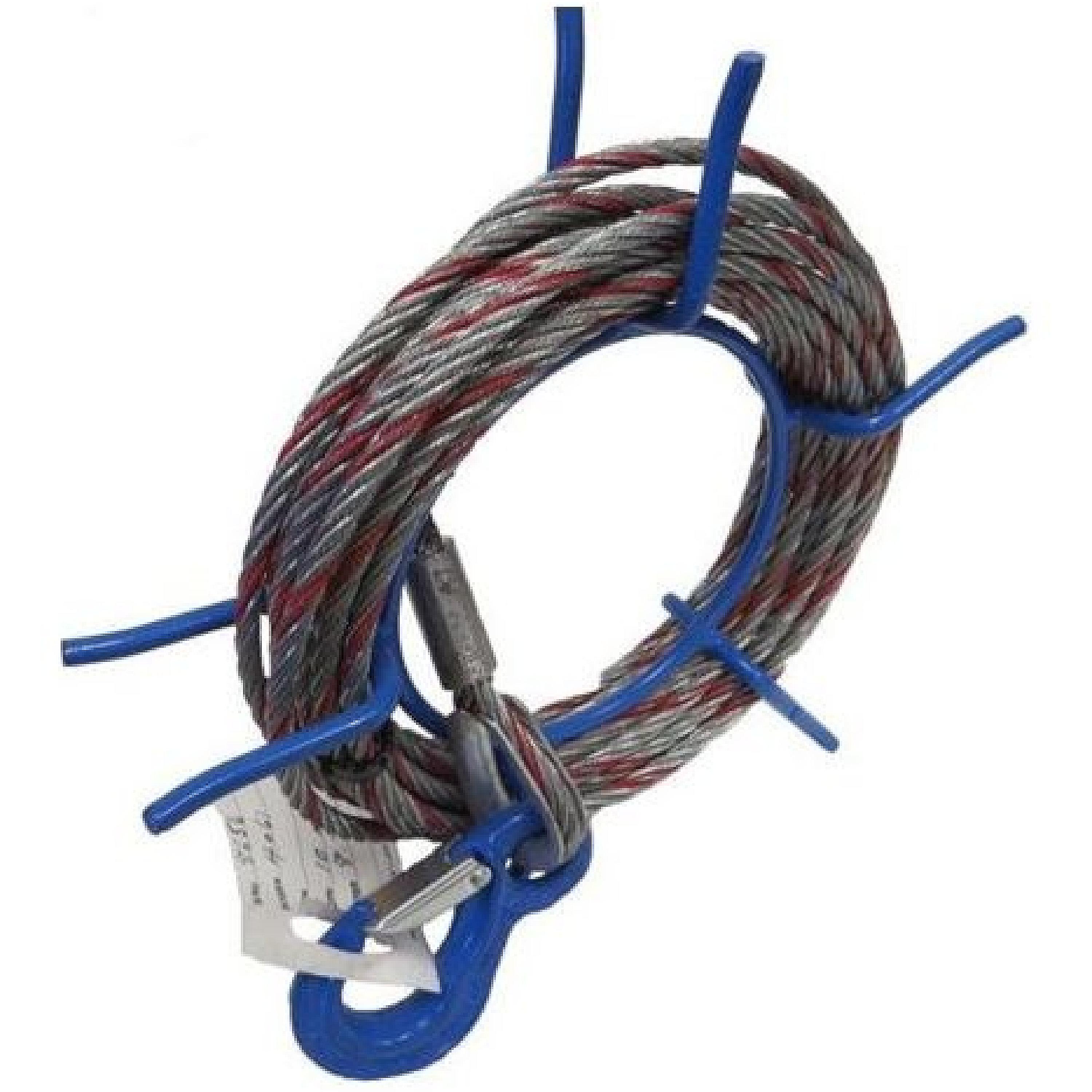 TRACTEL 61029 Maxiflex TR-series 6.5mm steel wire rope on winding reel ...
