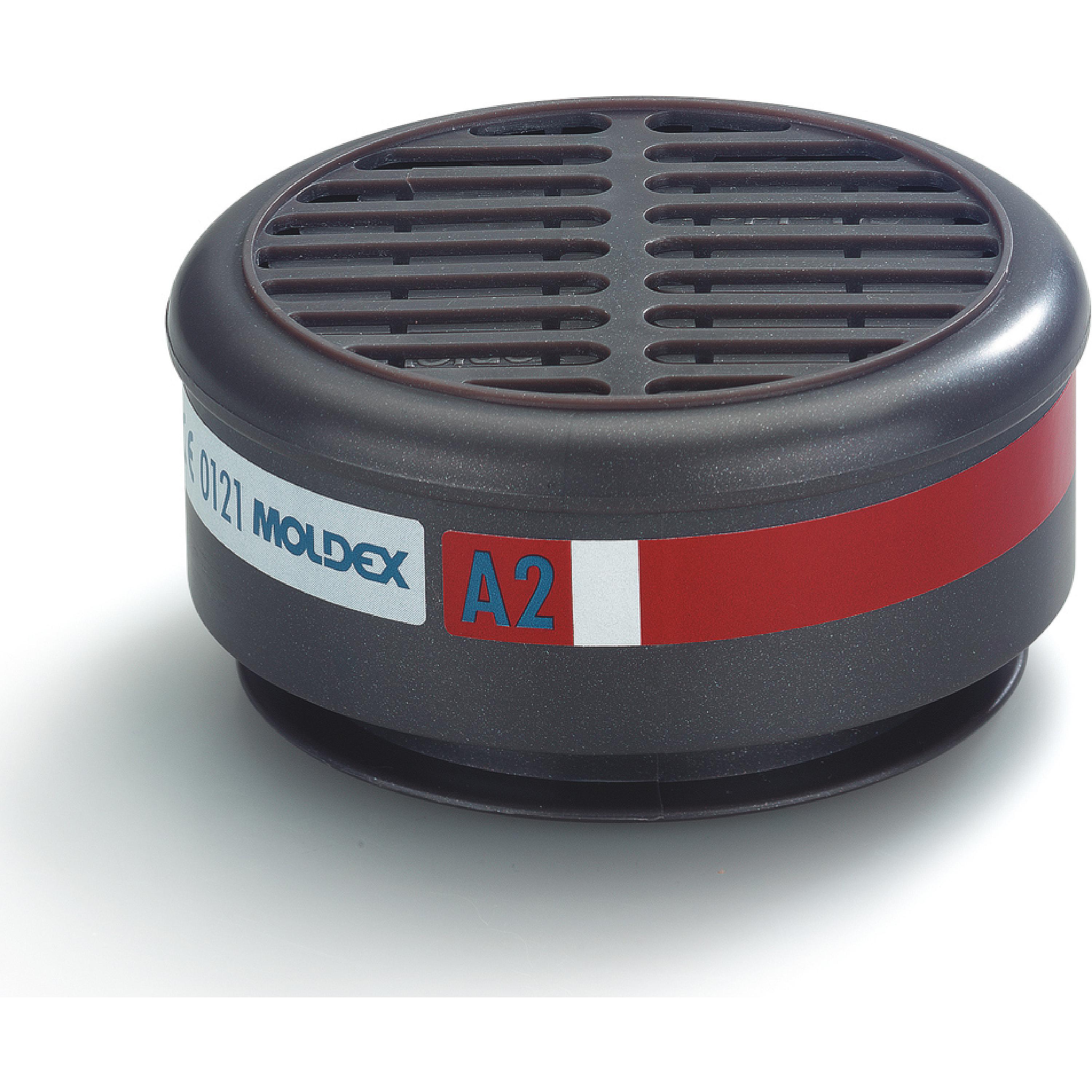 MOLDEX 8500 gas filter cartridge A2 for half mask series 8000 - 850001 ...