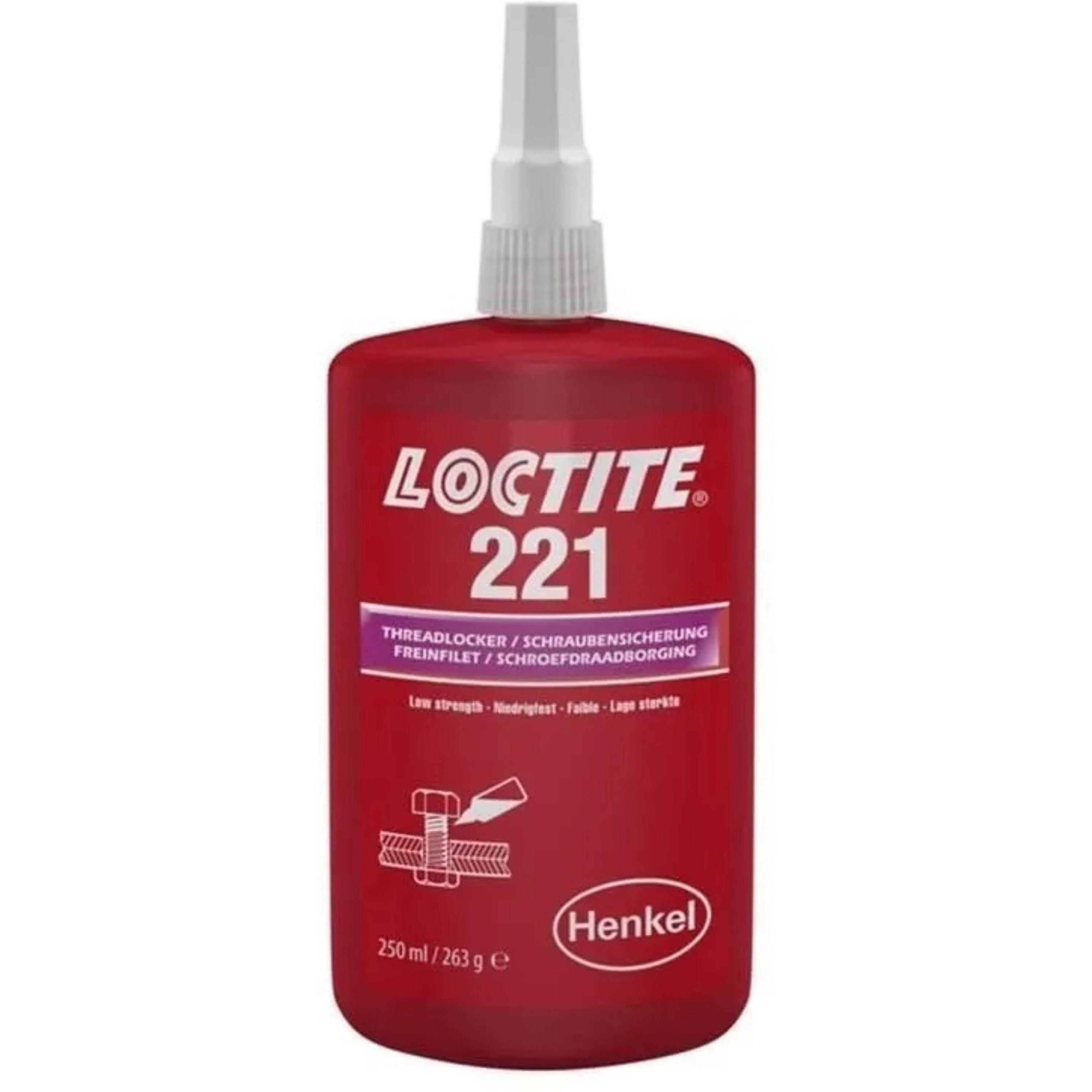 LOCTITE 932 low-strength, low-viscosity threadlocker (250 ml bottle) - 88619 | Klium