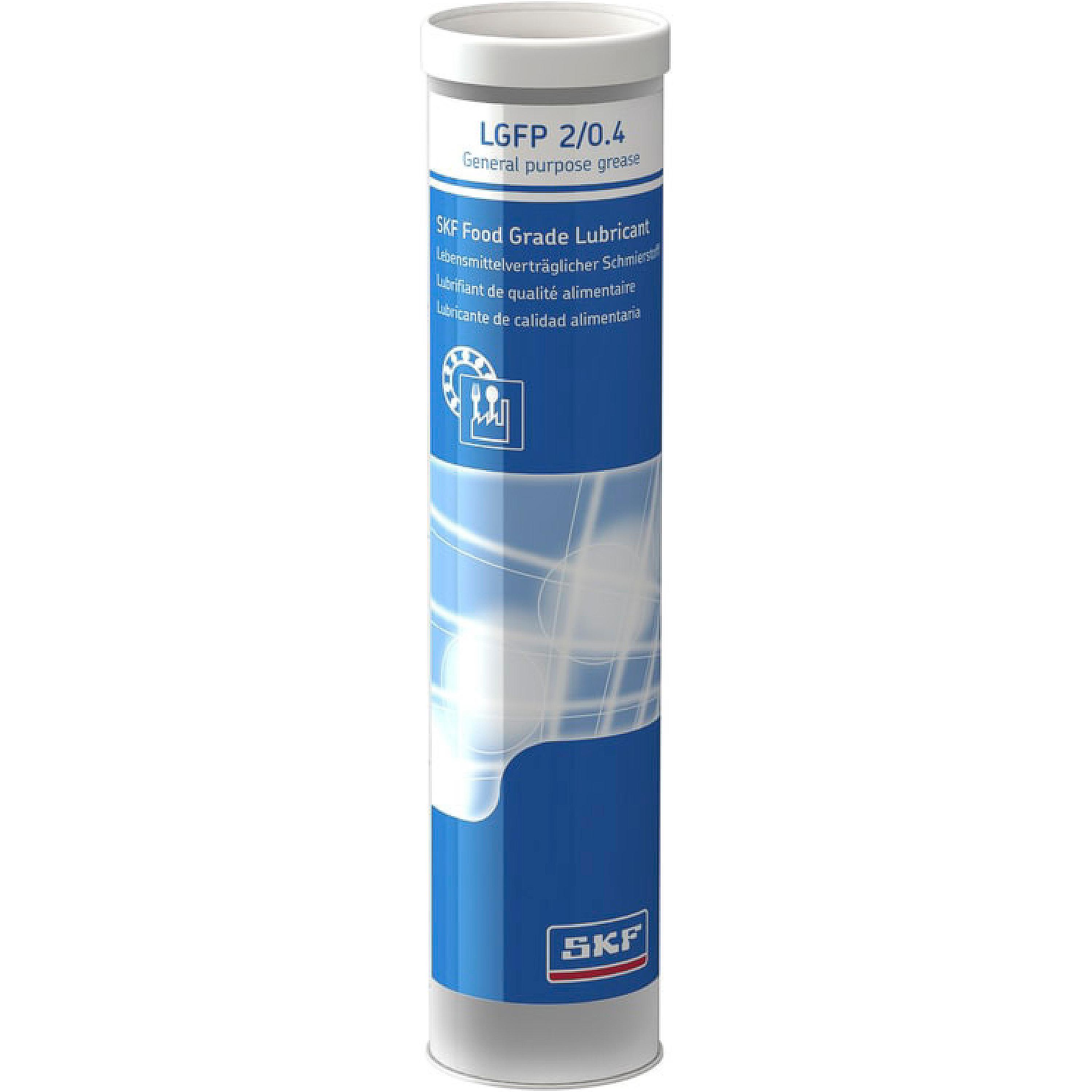 SKF LGFP 2/0.4 bearing grease (cartridge 420 ml) | Klium