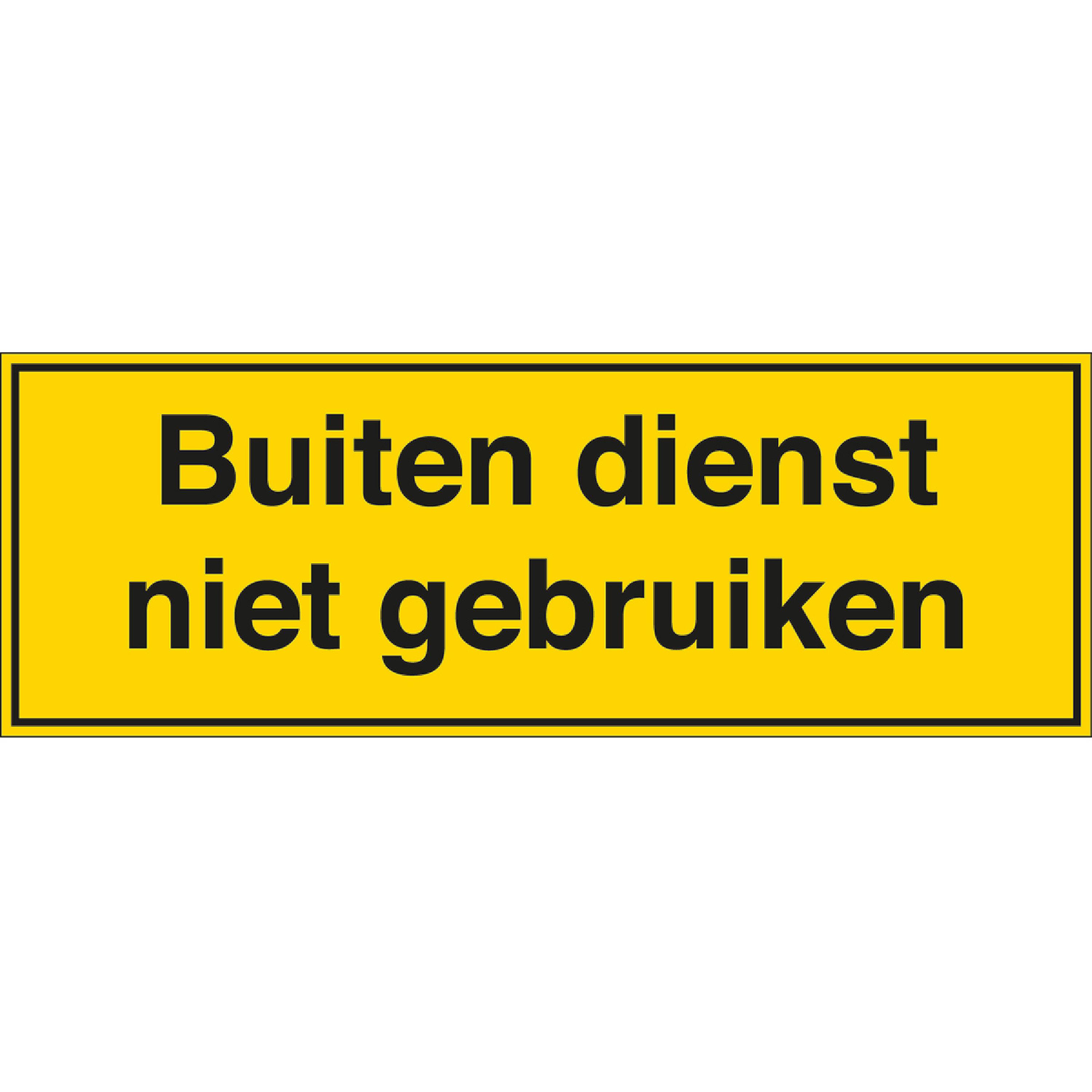 BRADY 251441 machine safety pictogram - do not use out of service, 105 ...