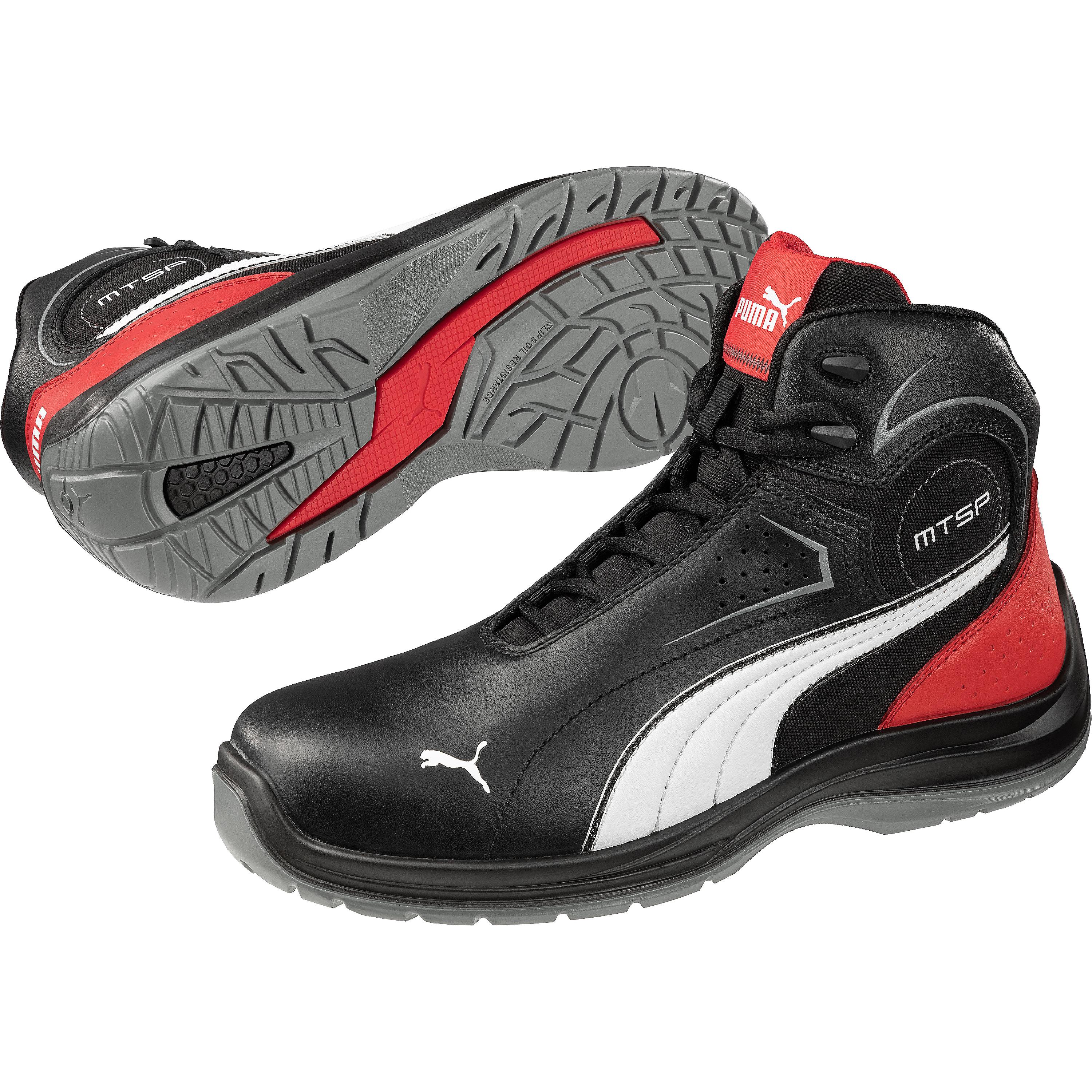 PUMA TOURING BLACK S3 high safety shoe (black) - 901 10068 9900-37 | Klium