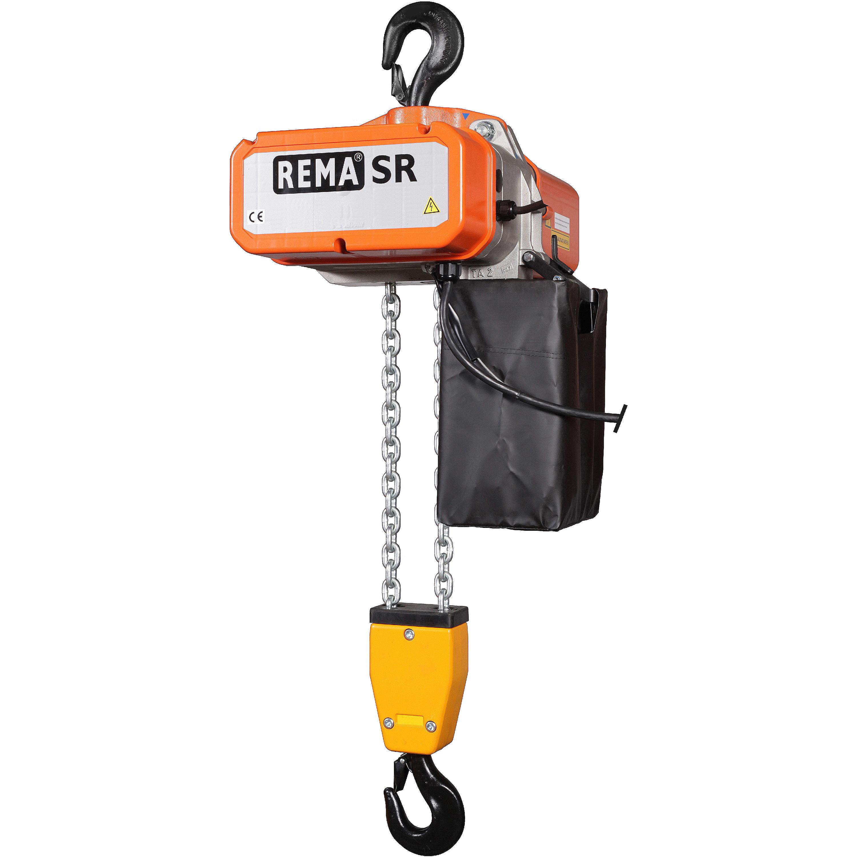 REMA SR070/01 electric chain hoist 230V/24V controlled 2 tonne, with ...