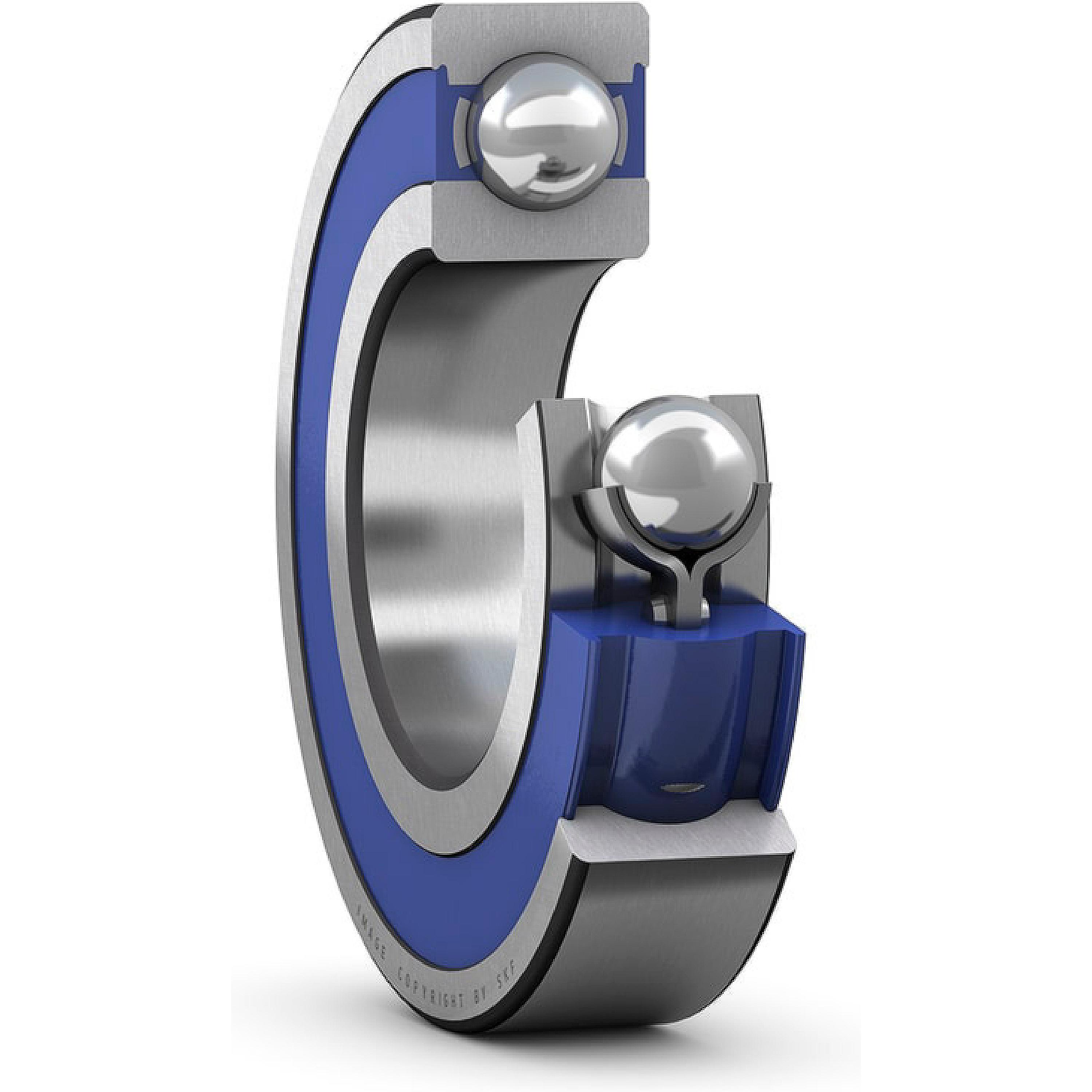 SKF 6001/W64 single-row groove ball bearing cylindrical 12x28x8 mm | Klium