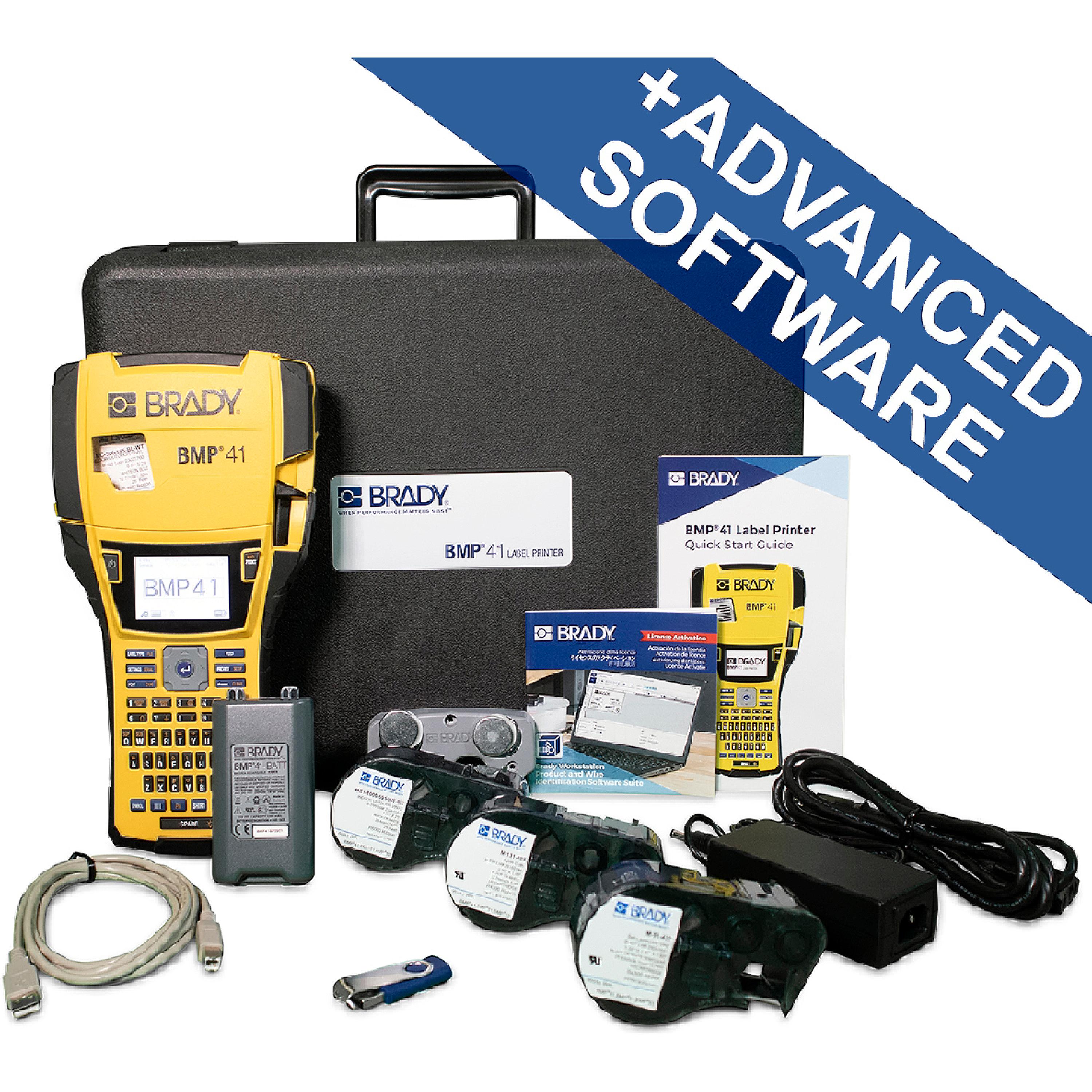 BRADY BMP41-EU-PWID label printer 300dpi with Workstation product ...