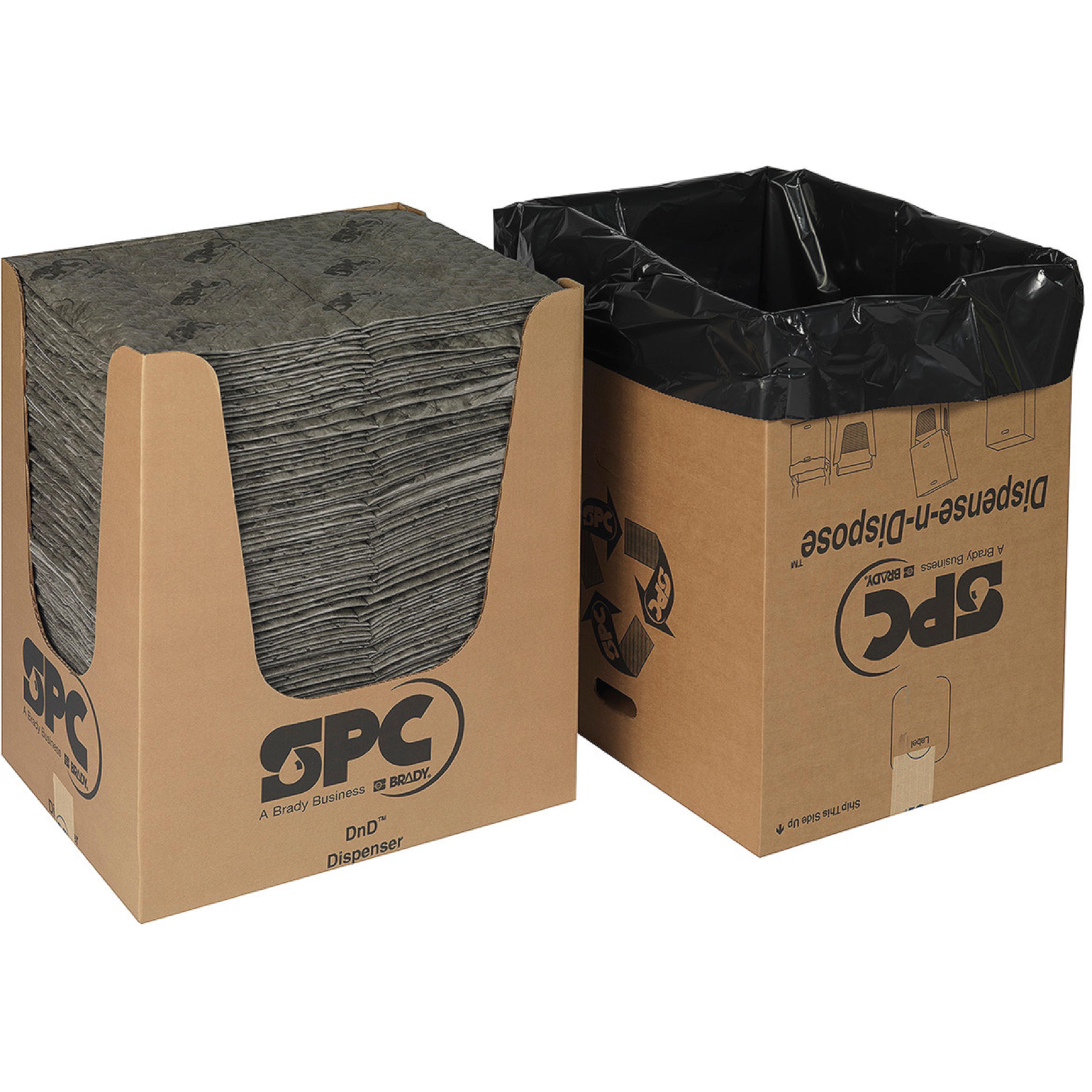 SPC MRO150-DND-E absorbent cloths, heavy weight, perforated and bound ...