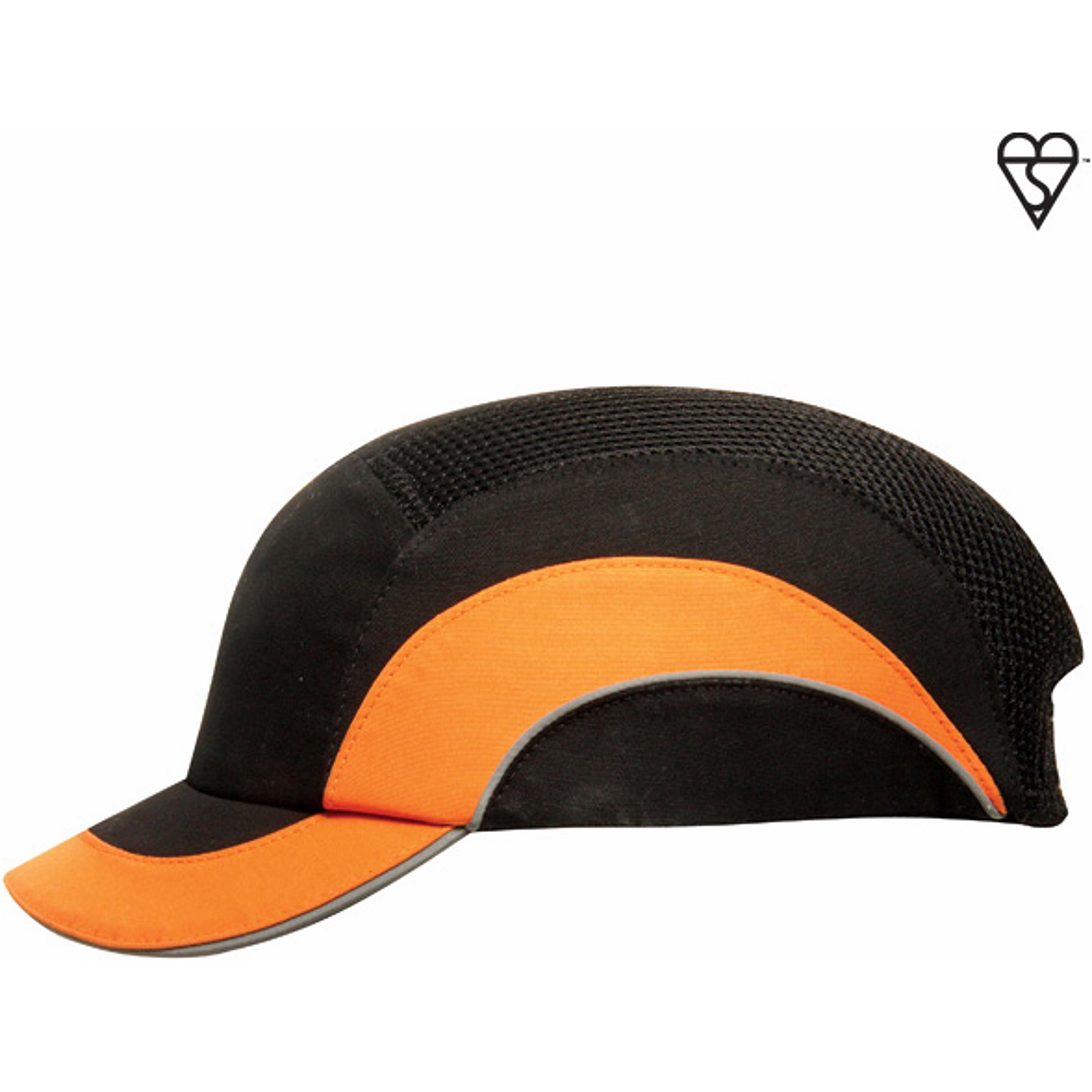 JSP ABS000-00N-500 hardcap A1+ baseball cap 5 cm short peak black-hi ...