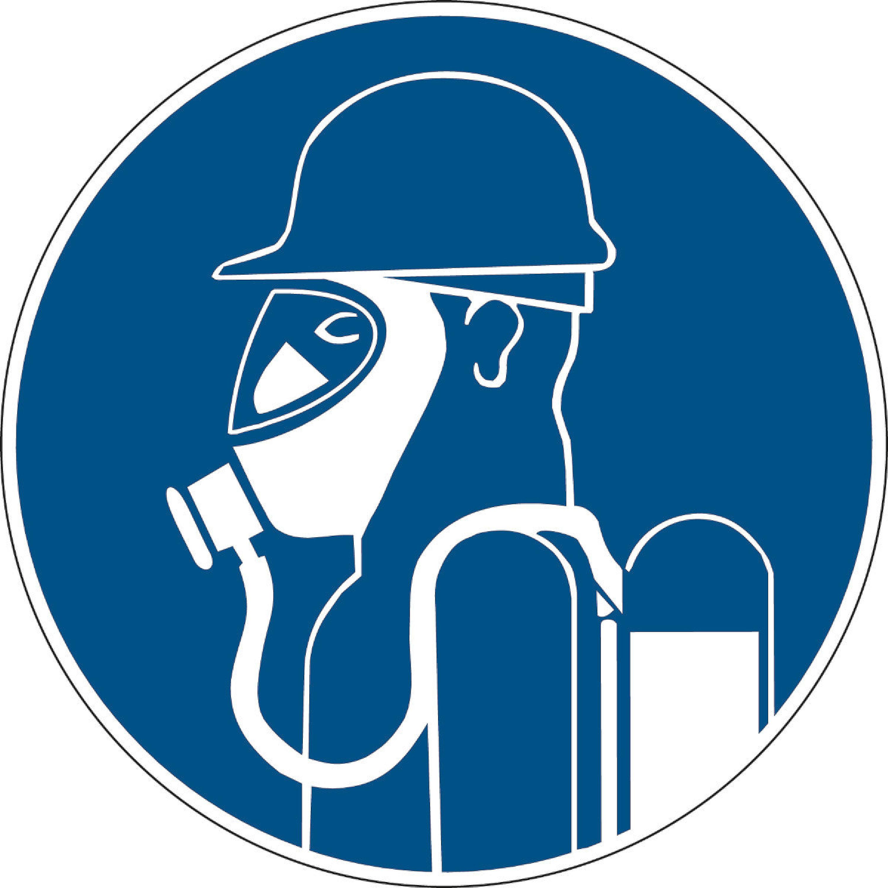 BRADY 222642 warning pictogram - heavy duty respiratory protection ...