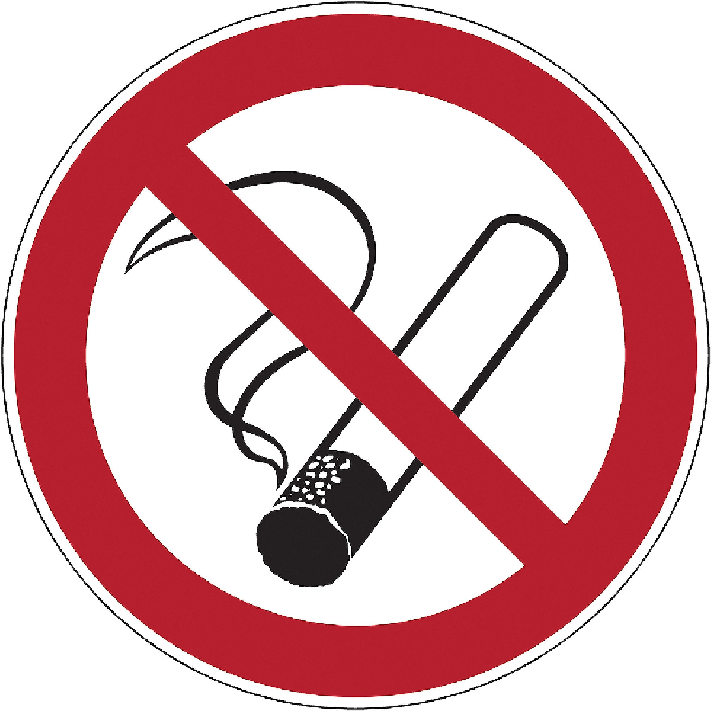 BRADY 250001 prohibition pictogram - smoking prohibited | Klium
