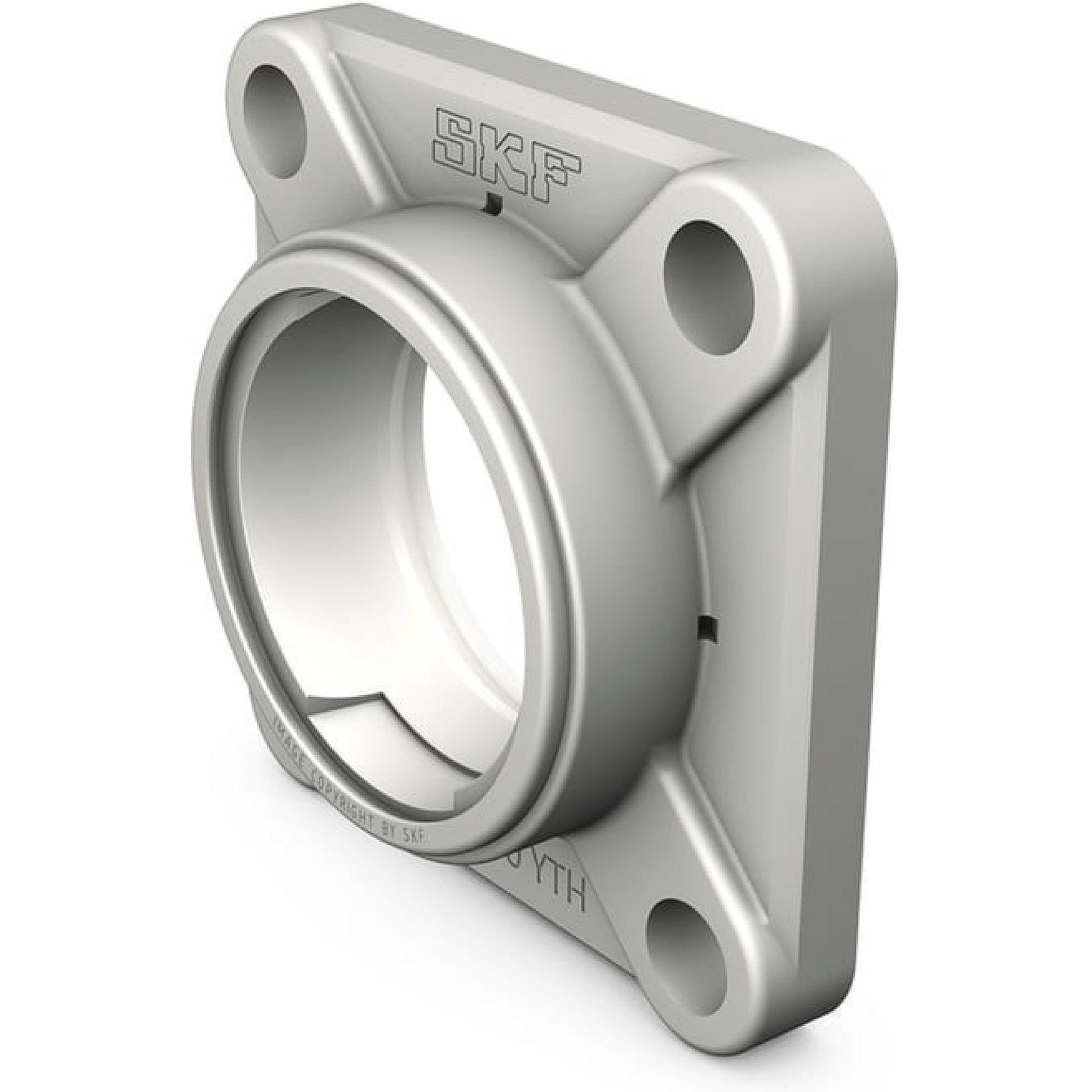 SKF FYWK 505 Y composite bearing housing with square flange for insert bearings, Food Line | Klium