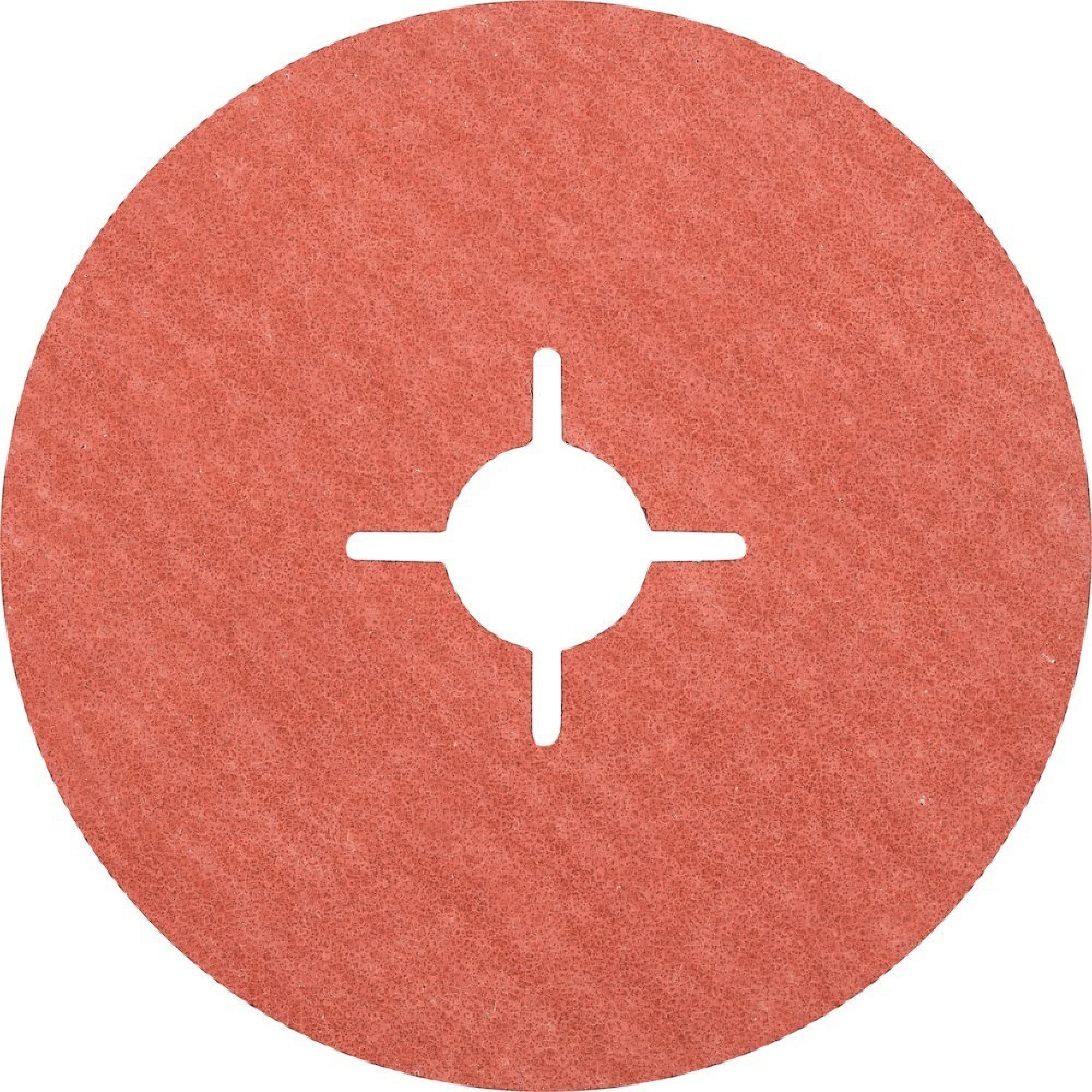 PFERD FS 125-22 A-COOL 60 fibre disc Aluminium oxide Ø 125 mm, grit 60, for cool grinding on ...