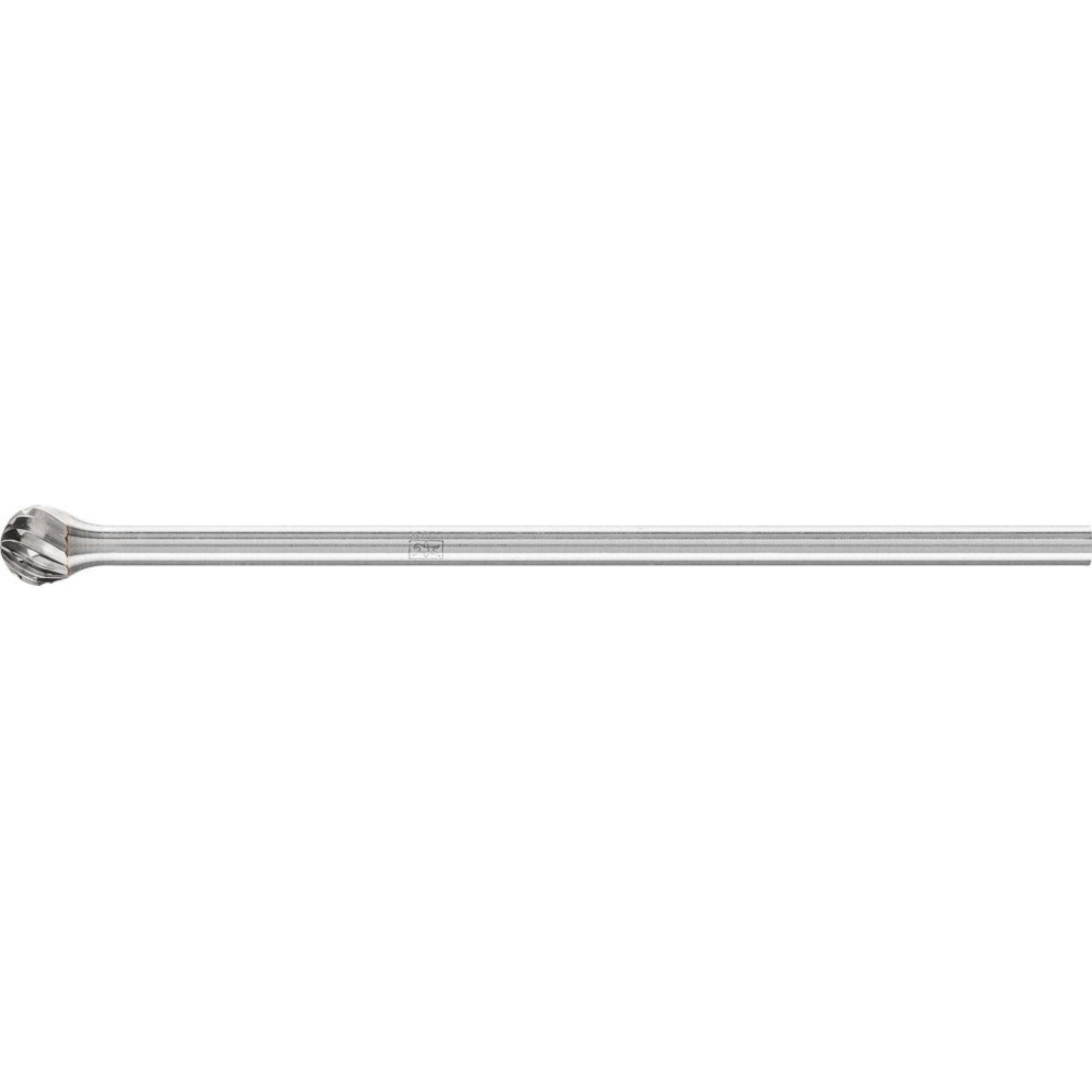 PFERD KUD 0605/3 Z3 PLUS SL 75 tungsten carbide burrs ball shape 6x5mm ...