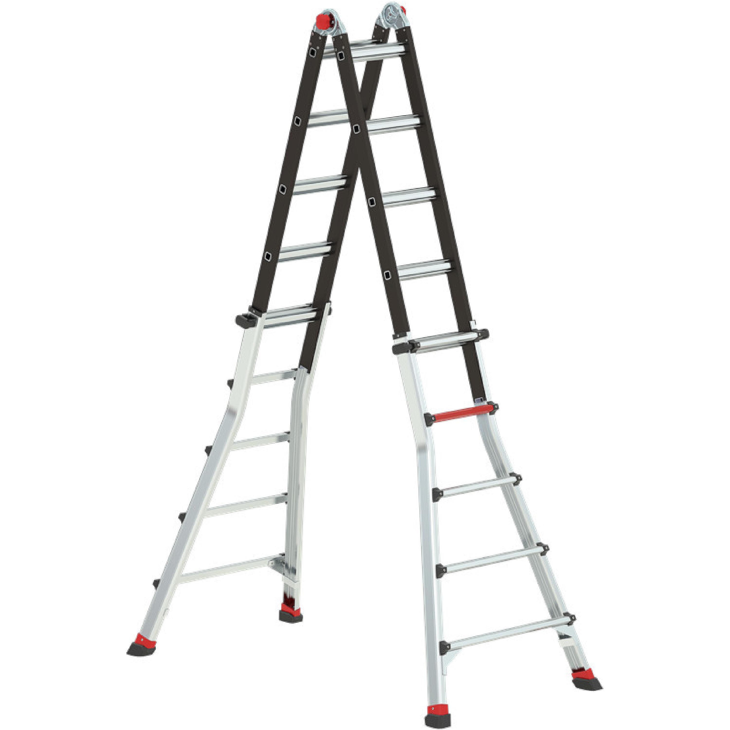 ALTREX Varitrex Tele PRO+ folding ladder - 4 x 5 rungs - 503735 | Klium
