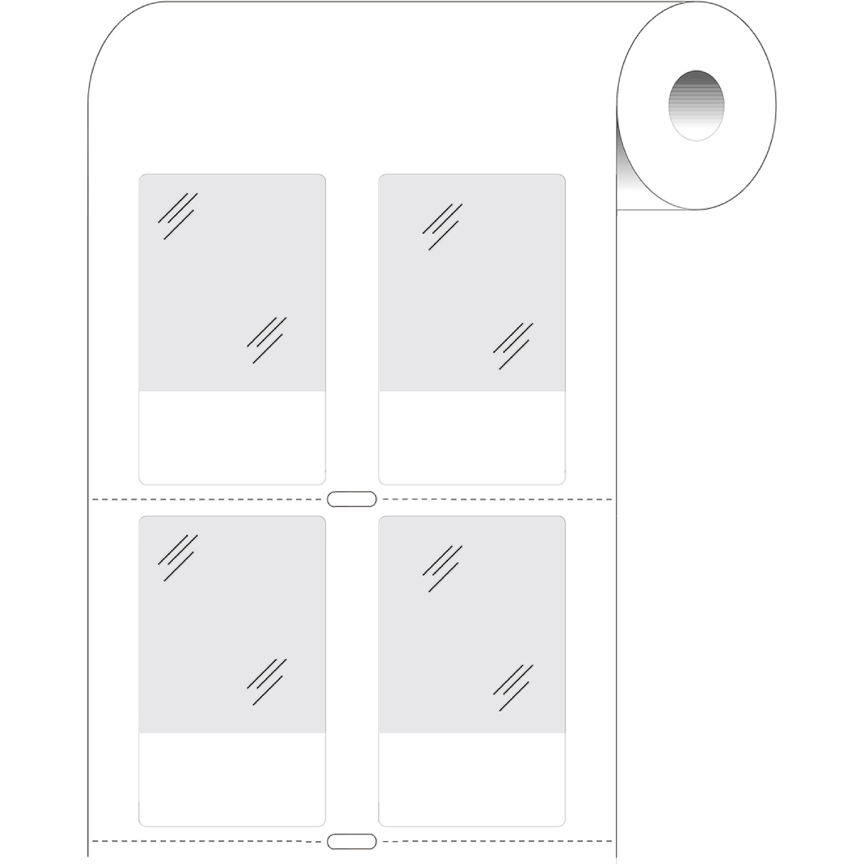 BRADY BPT-517-427 labels printable with thermal transfer printer (2000 ...