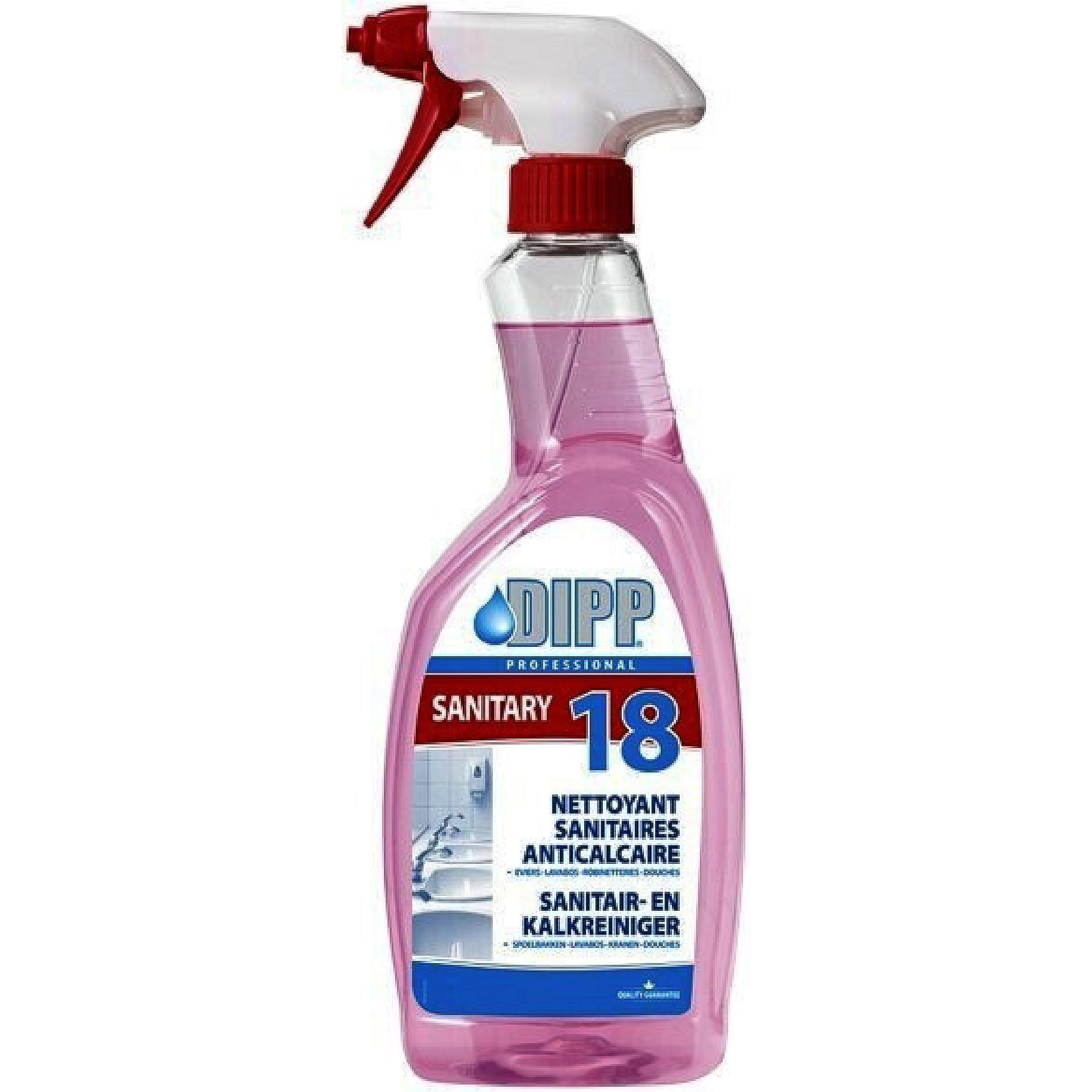 DIPP N° 18 sanitary and limescale cleaner 750 ml - 4471818 | Klium