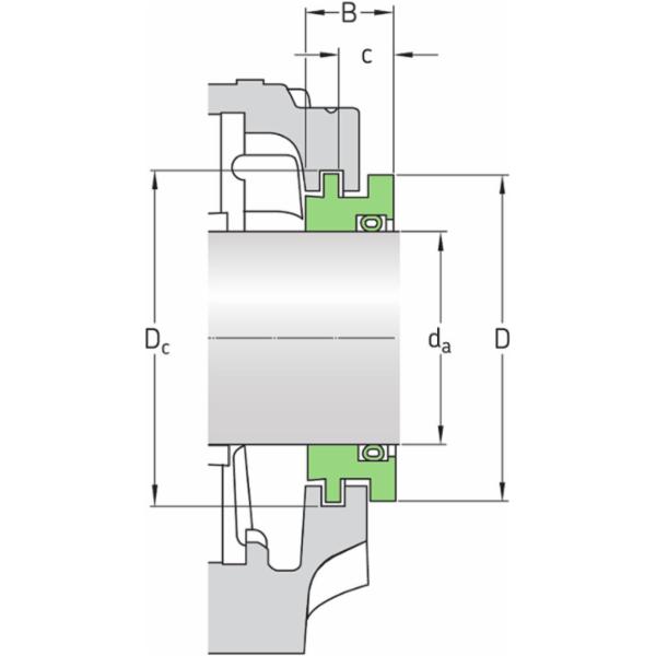 SKF TSN 613 S Labyrinth bearing housing seal | Klium