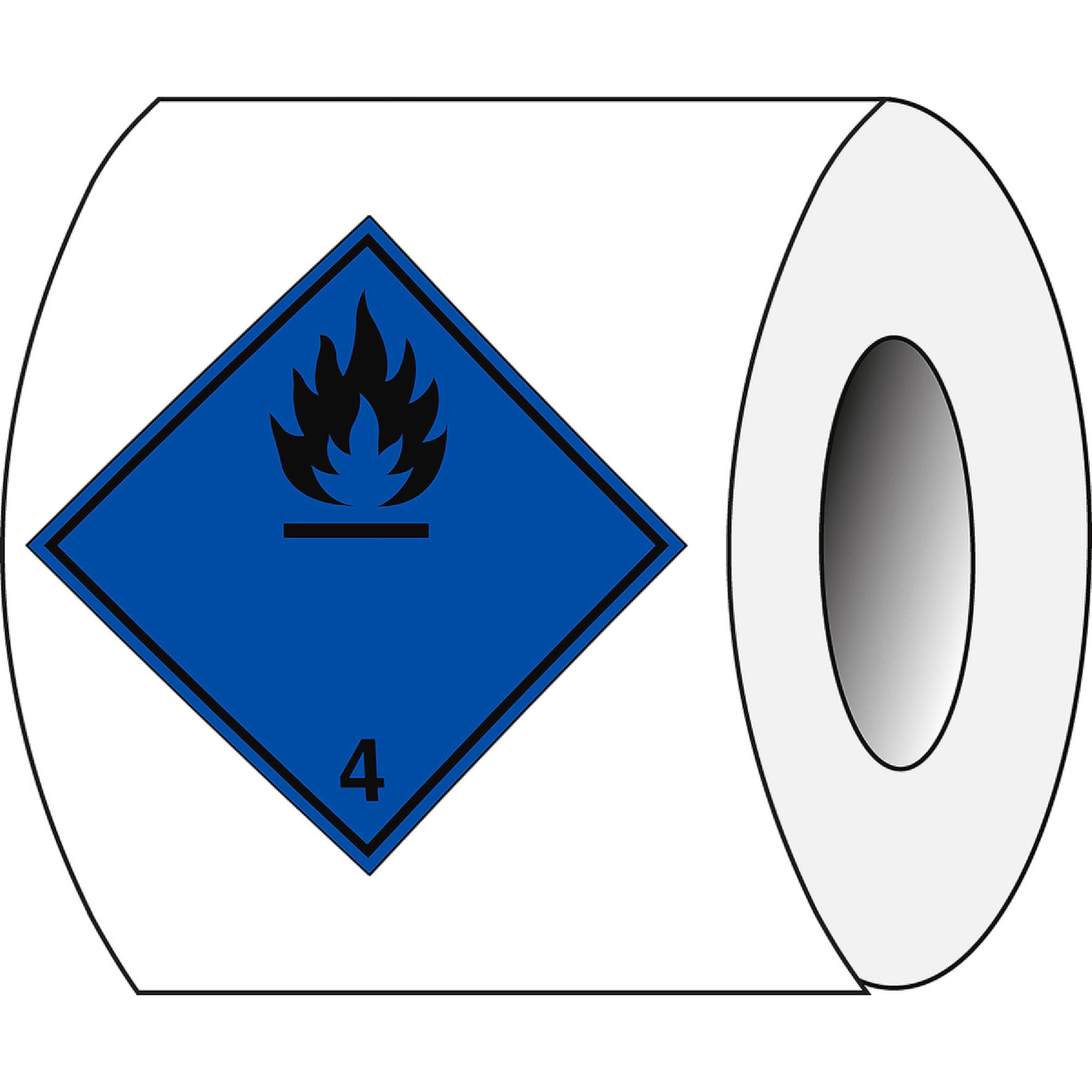 BRADY 223578 transport pictogram - gas flammable in contact with water ...