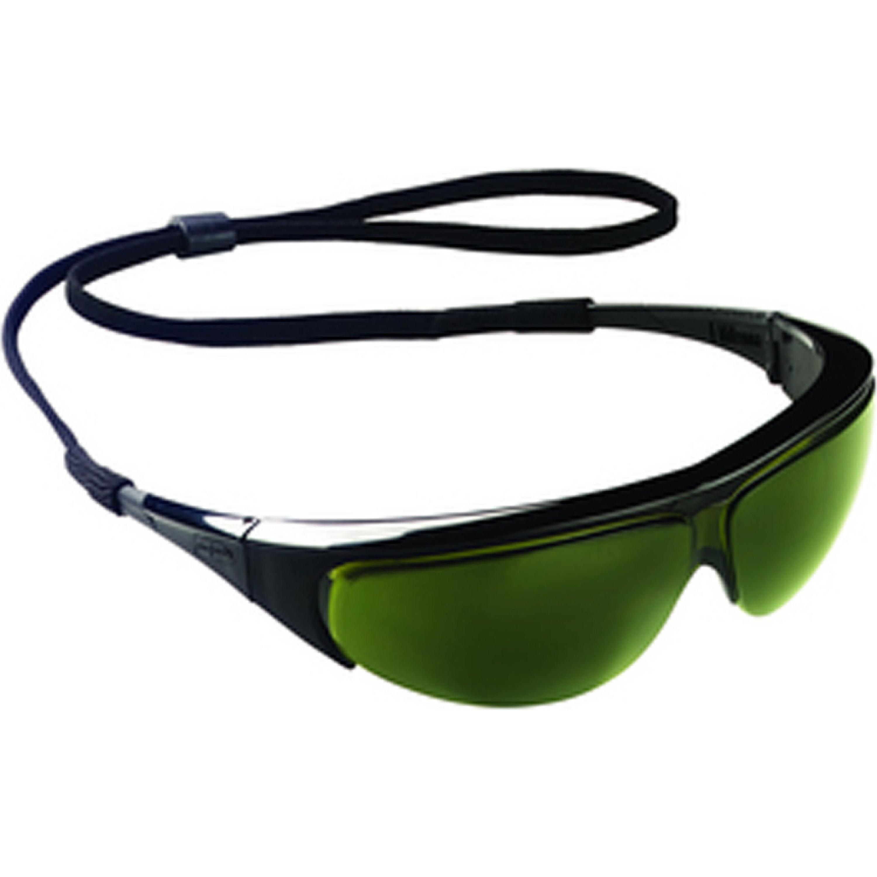 HONEYWELL MILLENNIA WELDING Safety glasses IR5 with black frame ...