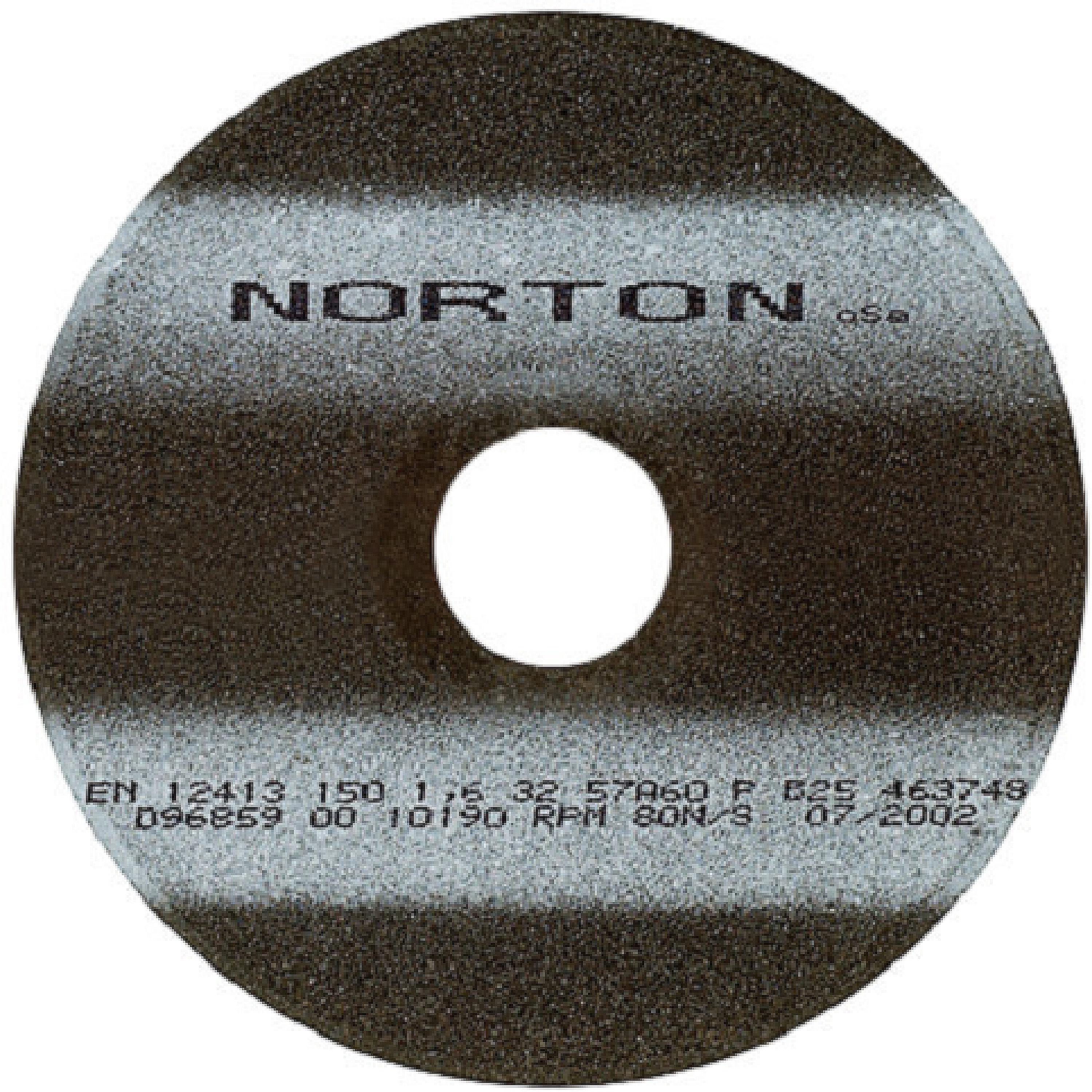 NORTON 66253060420 unreinforced grinding disc flat 41 350x2,5x32 ...