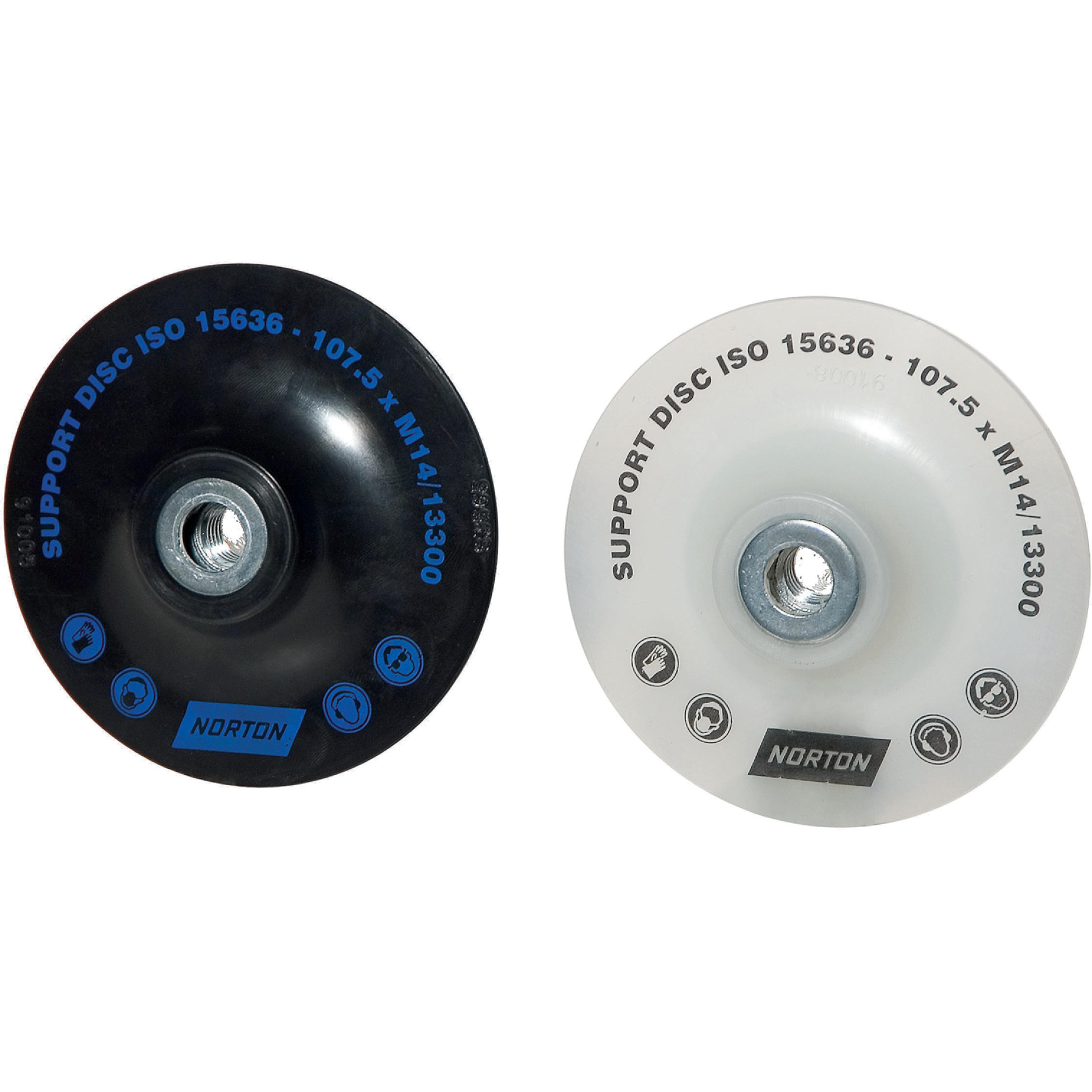 NORTON 69957382829 backing pad nylon 125mm M14 hard | Klium