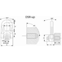 REMA DSR-UP stop bolt 8500 kg M42 - 2674142