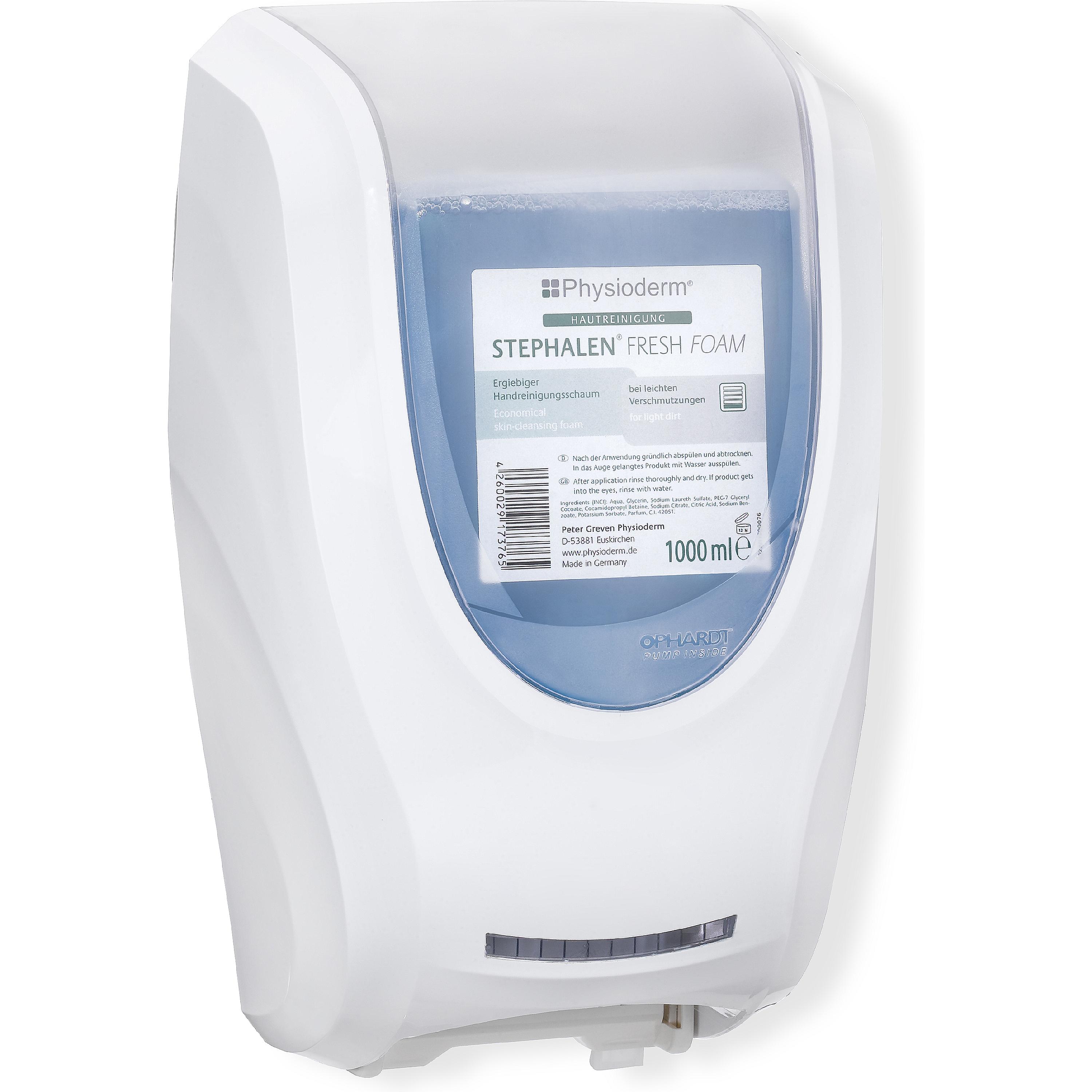 PHYSIODERM Neptune Touchless dispenser for 1 l bottle (white ...