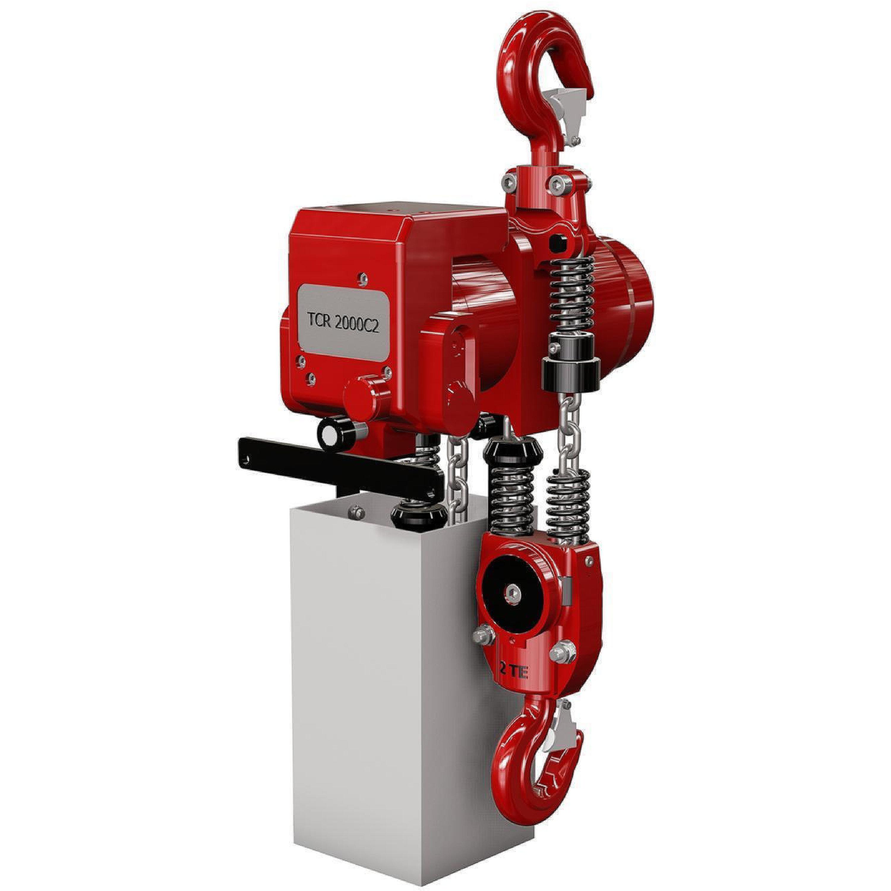 RED ROOSTER TCR-2000C2 chain compressed-air hoist 2000 kg | Klium