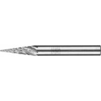 PFERD SKM 0618/6 STEEL high-efficiency tungsten carbide burr taper ...