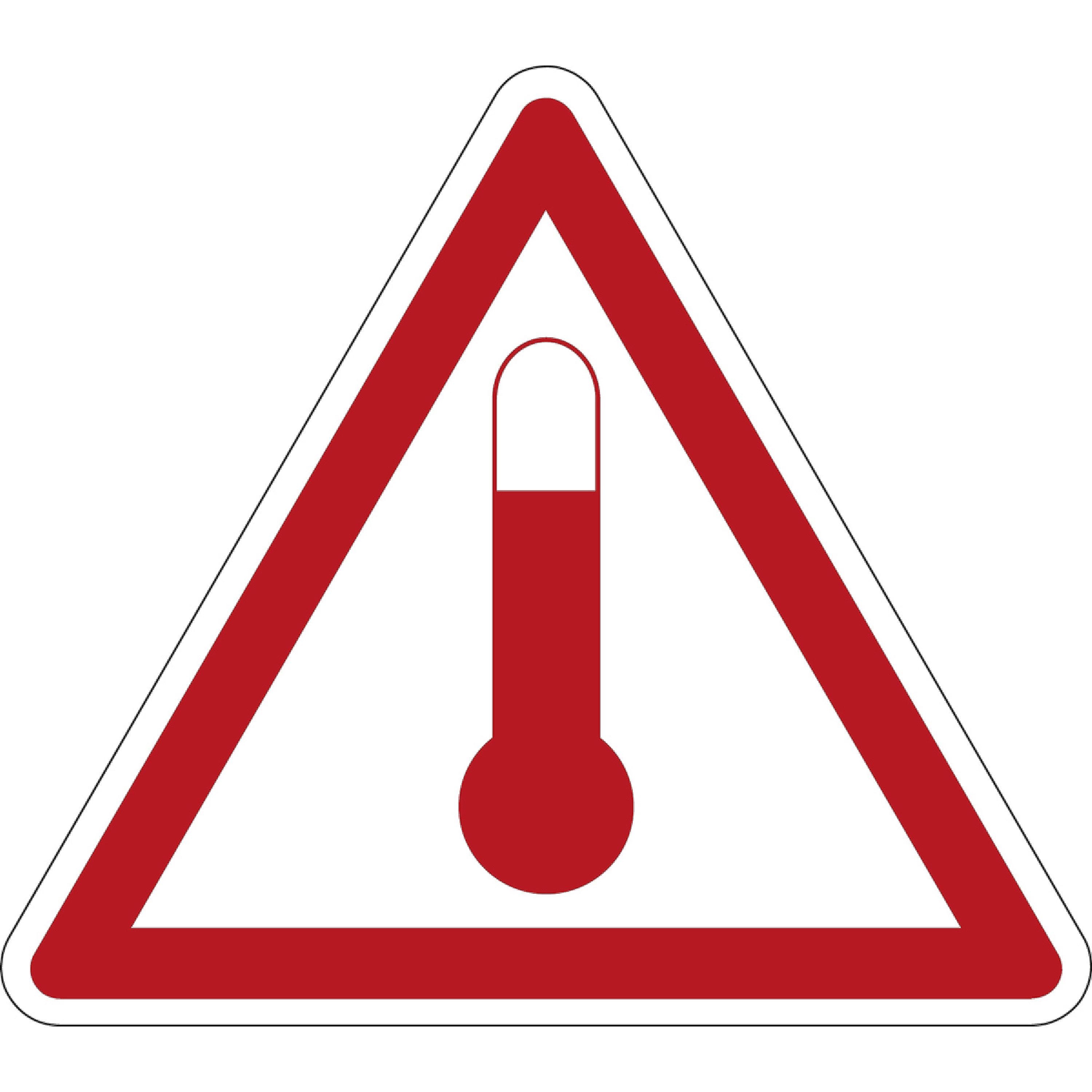 BRADY 251641 marine transport pictogram - high temperature, 217 x 250 ...