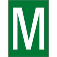 BRADY NL7541A4GR-M label with letter M - DIN A4 format for permanent or ...