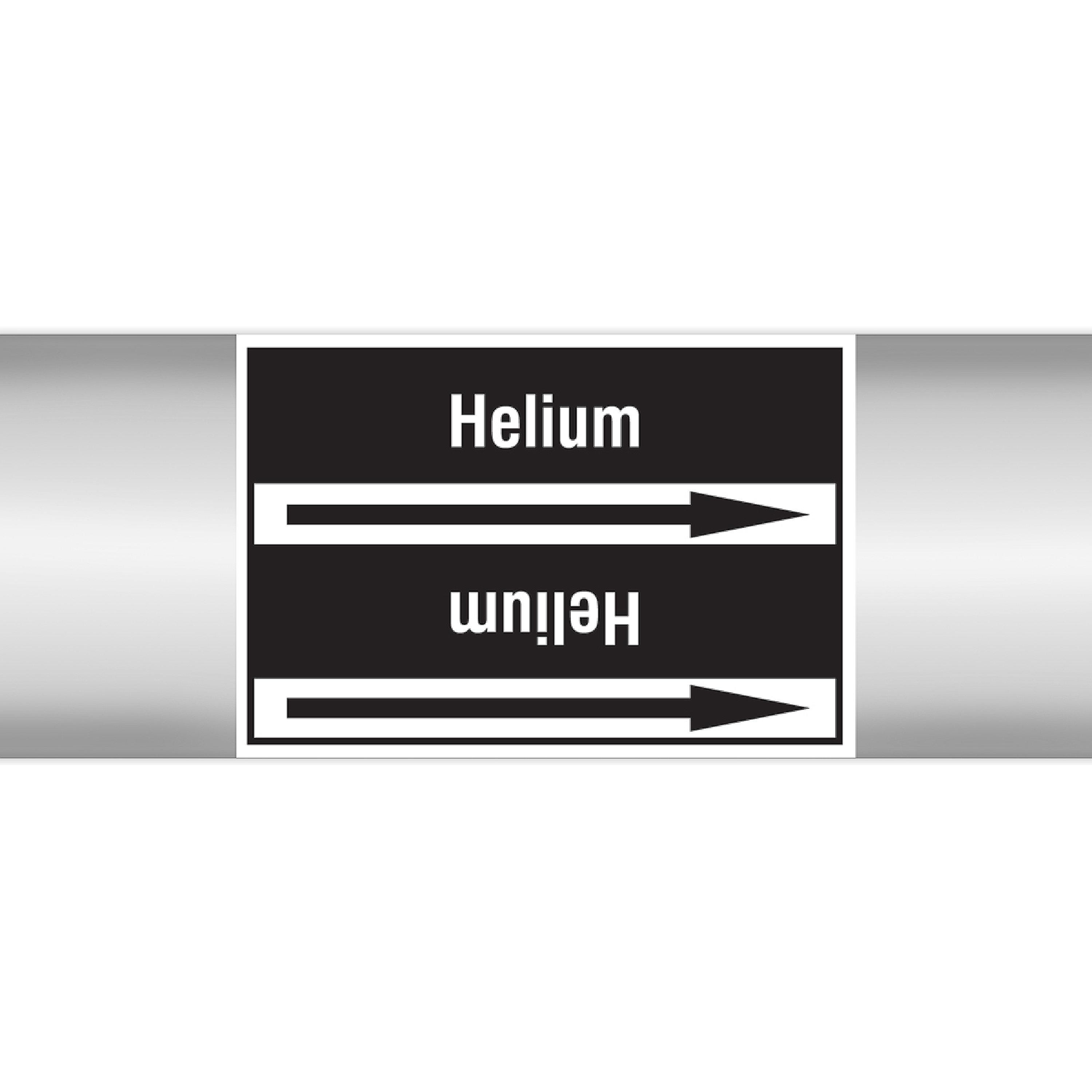 BRADY 267894 helium pipe marker on roll, without pictogram 33 m x 100 ...