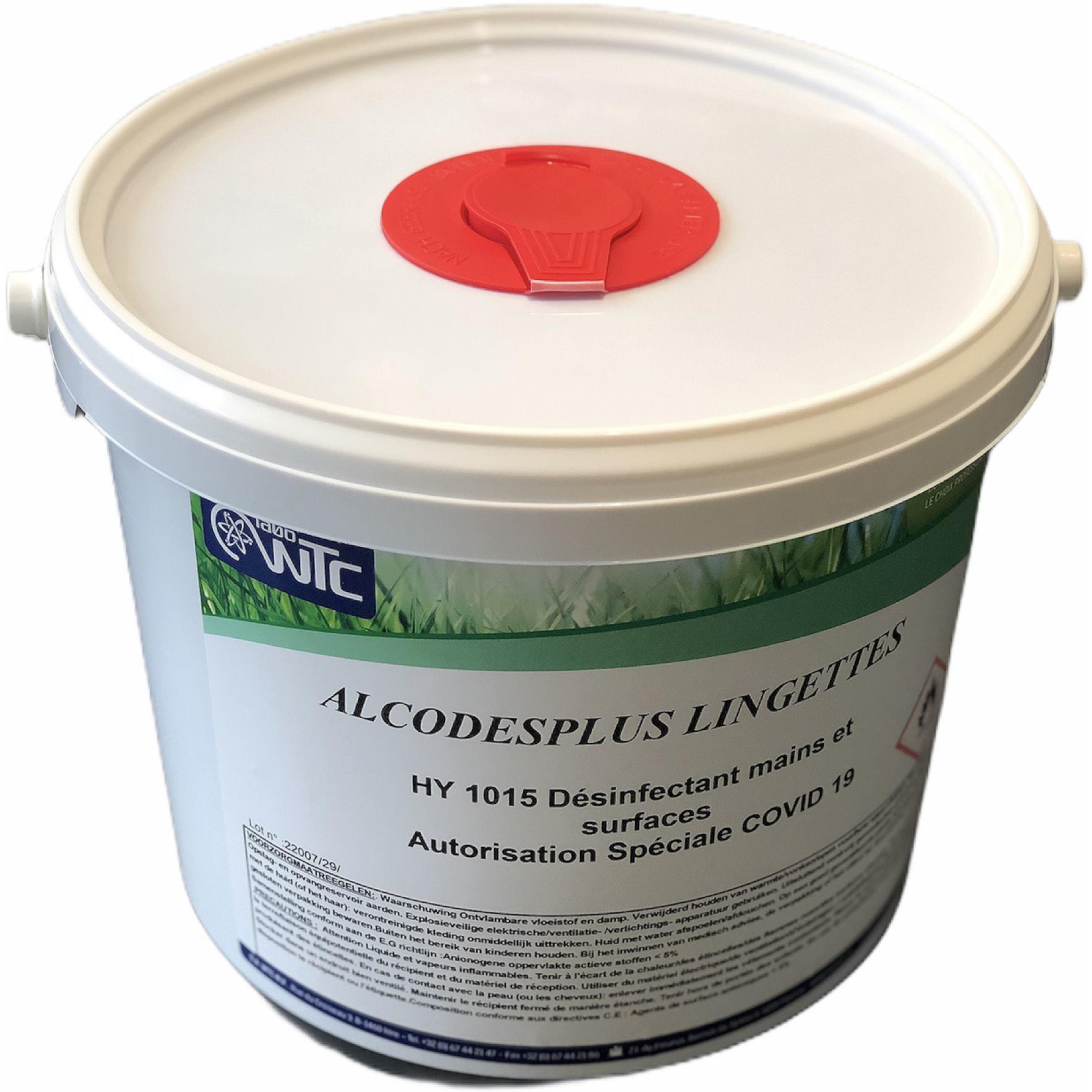 WTC HY1015/WPS hygiene wipes alcodes wipes (100 pcs) | Klium