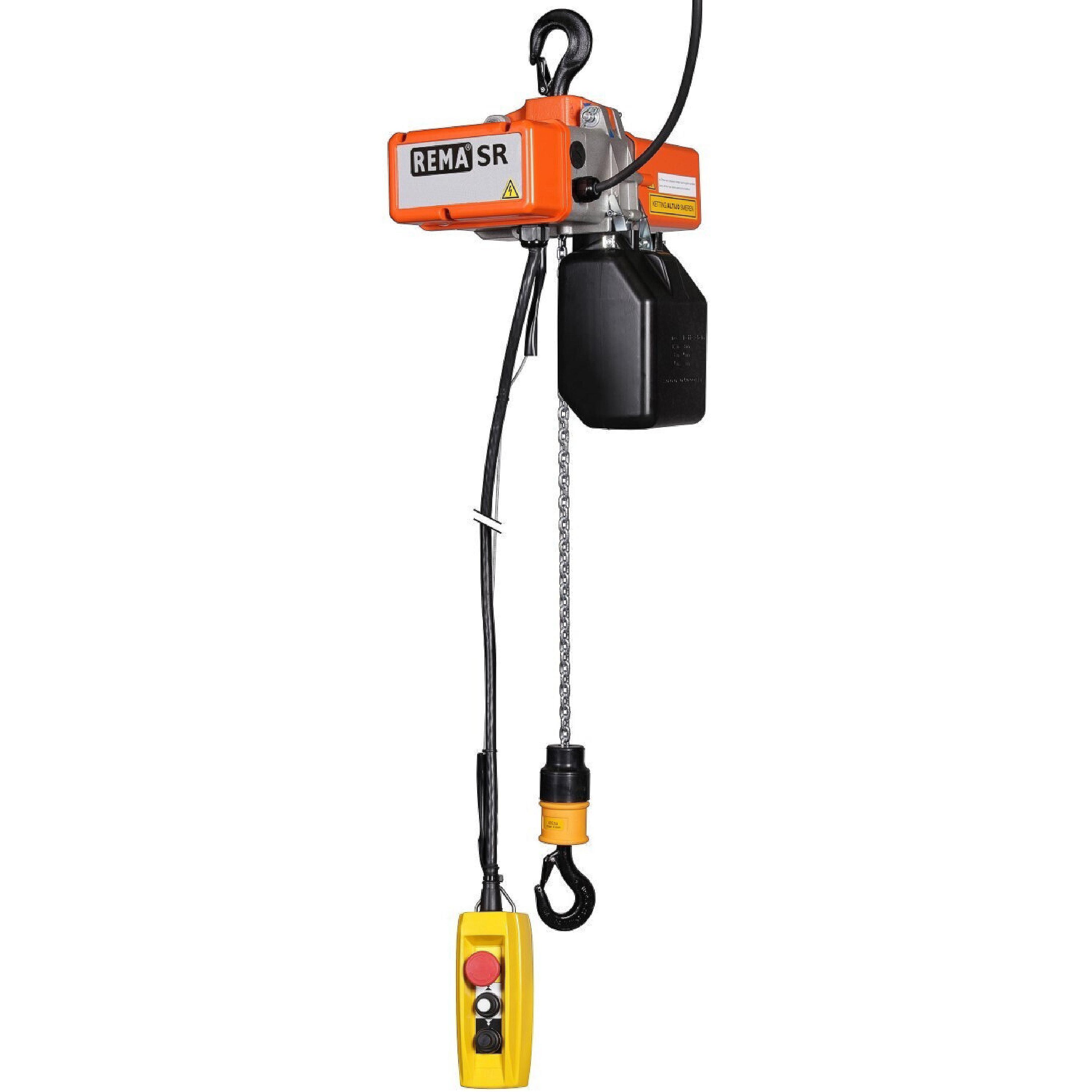 REMA SR030/52 electric chain hoist 400V/24V controlled 0.5-tonne, with ...