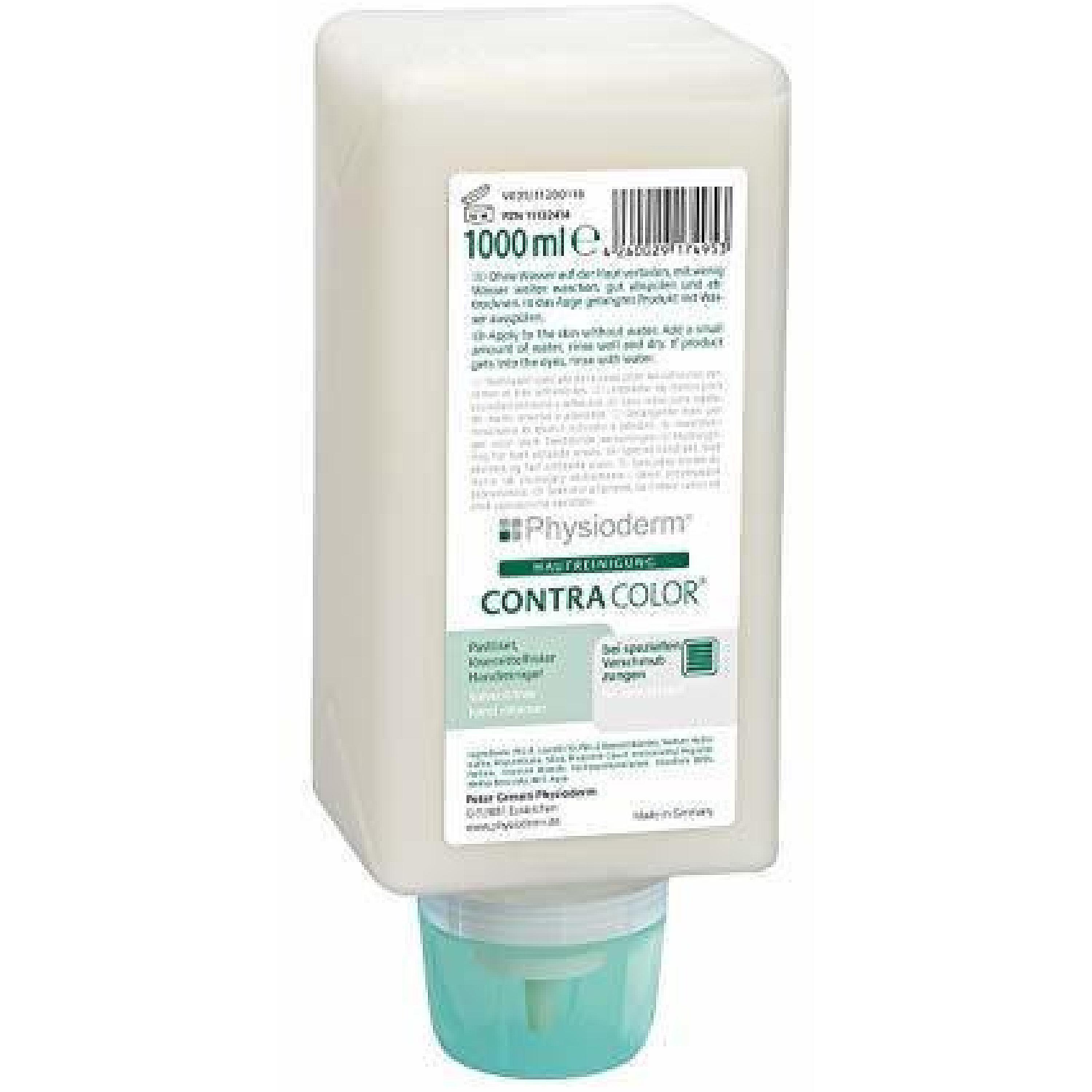 PHYSIODERM CONTRA COLOR hand cleanser 1000 ml - 14221002 | Klium