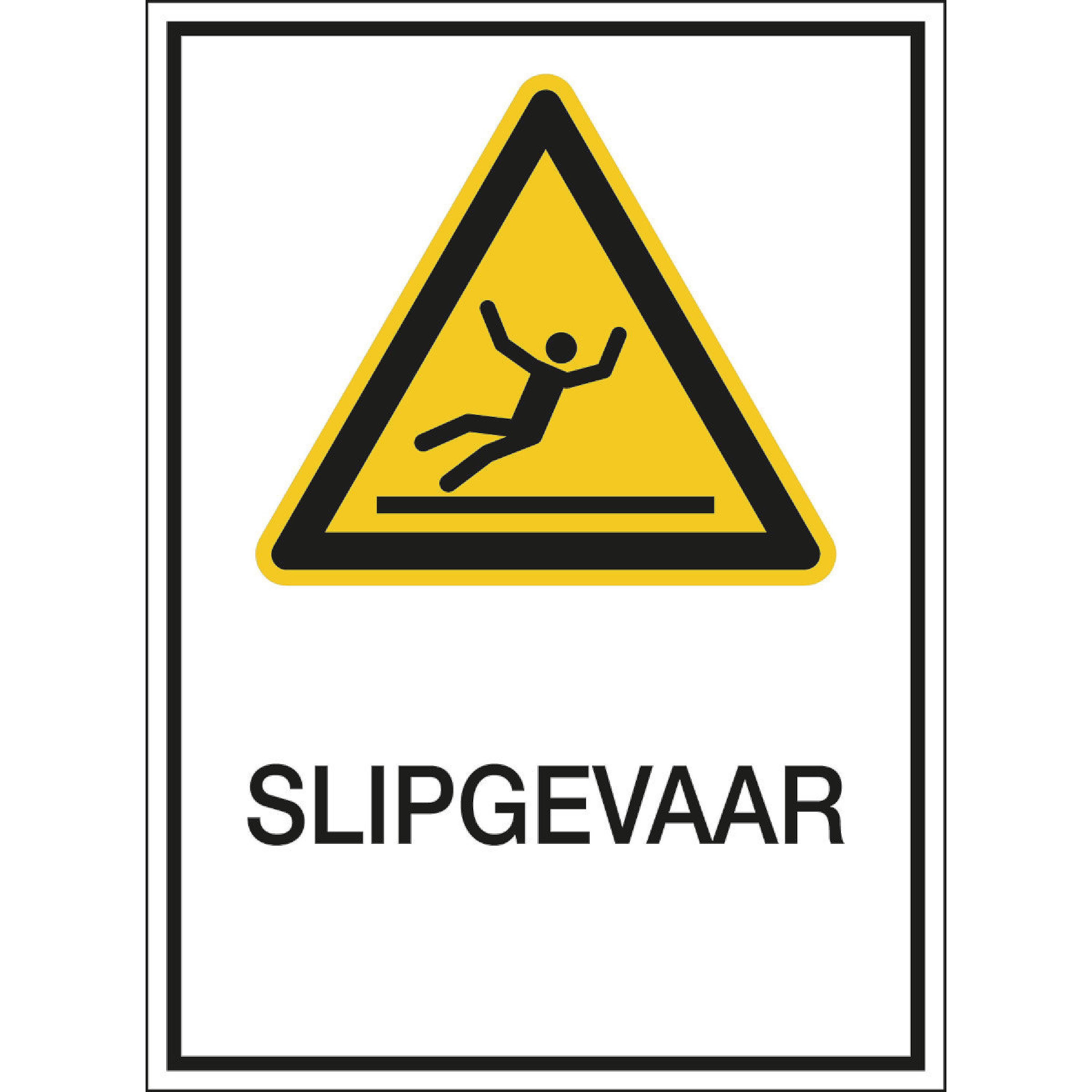 BRADY 808388 Pictogramme de sécurité A3 - risque de glissade, 420 x 297 ...