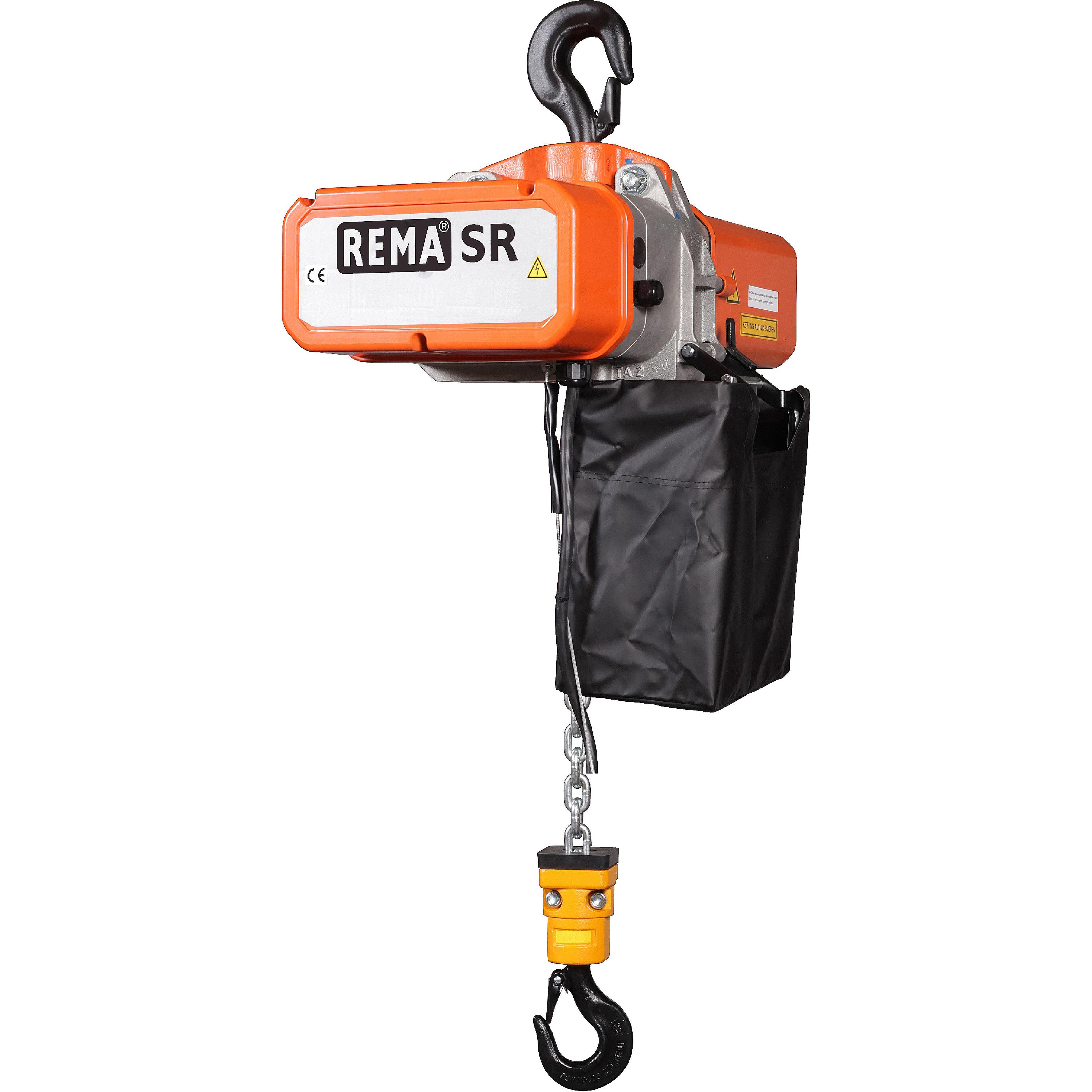 REMA SR070/01 electric chain hoist 230V/24V controlled 1 tonne, with ...
