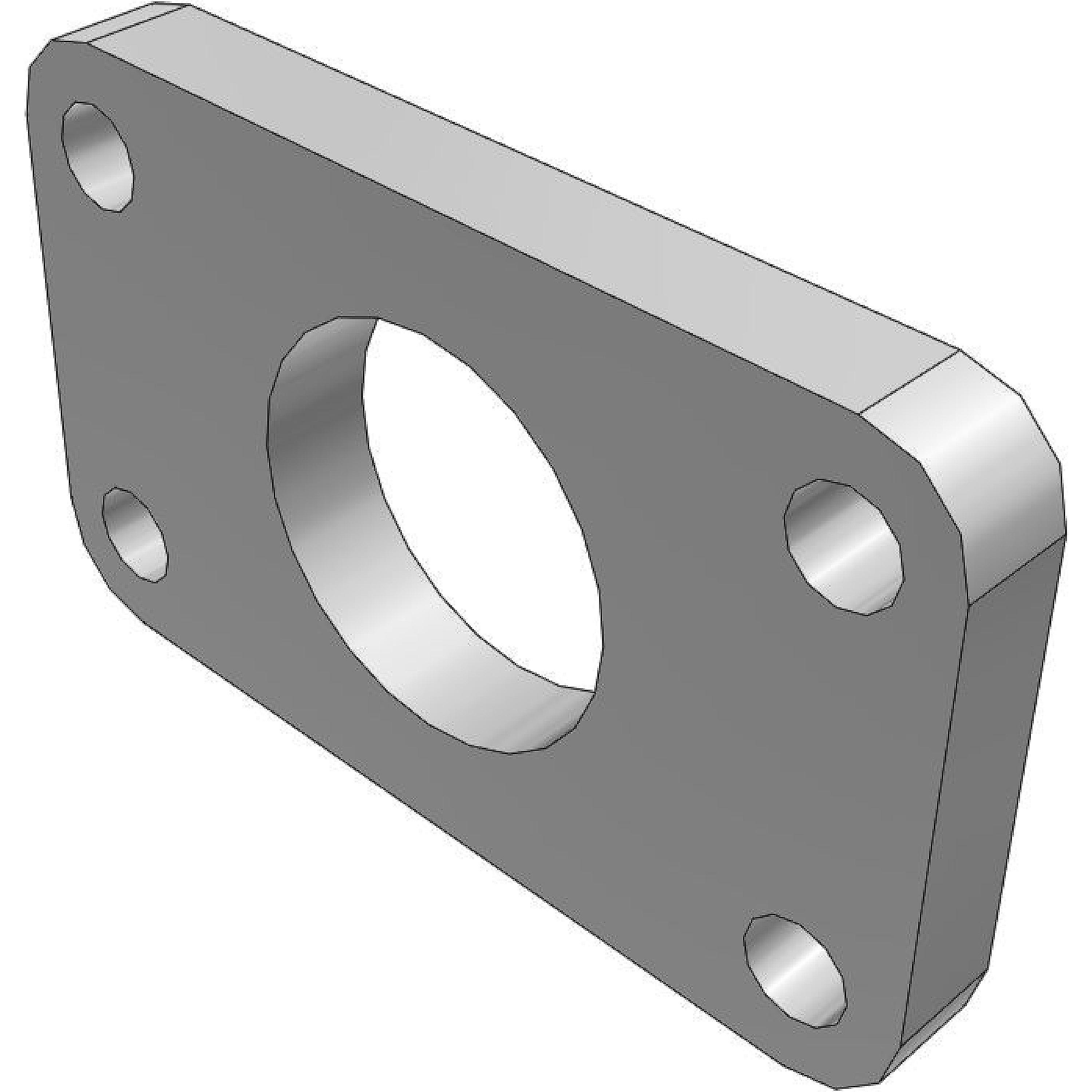 SMC F5100 flange for C95 - 100 mm | Klium