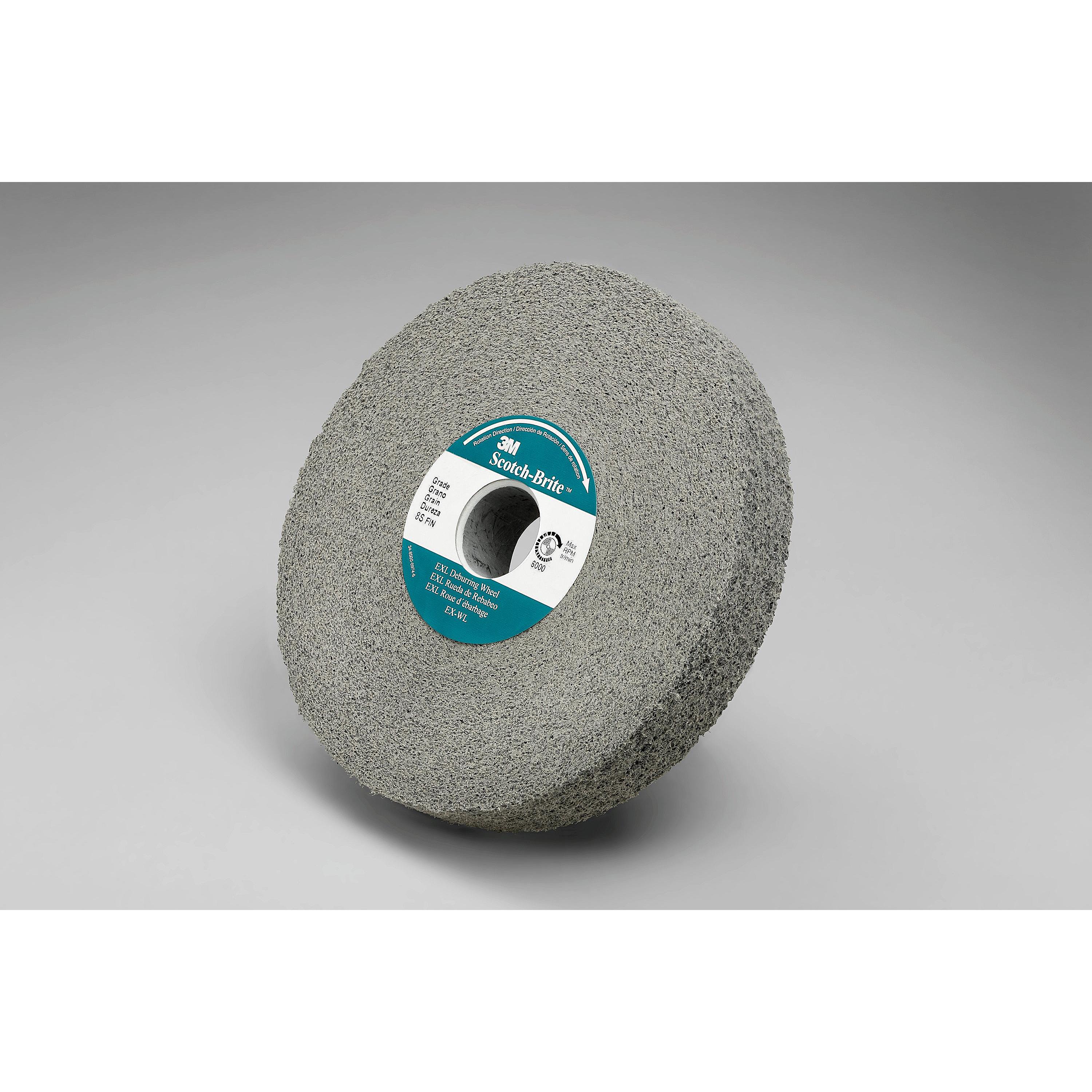 3M - SCOTCH-BRITE 18768 Deburring wheel DB-WL, red, 152 mm x 25 mm x 25 ...