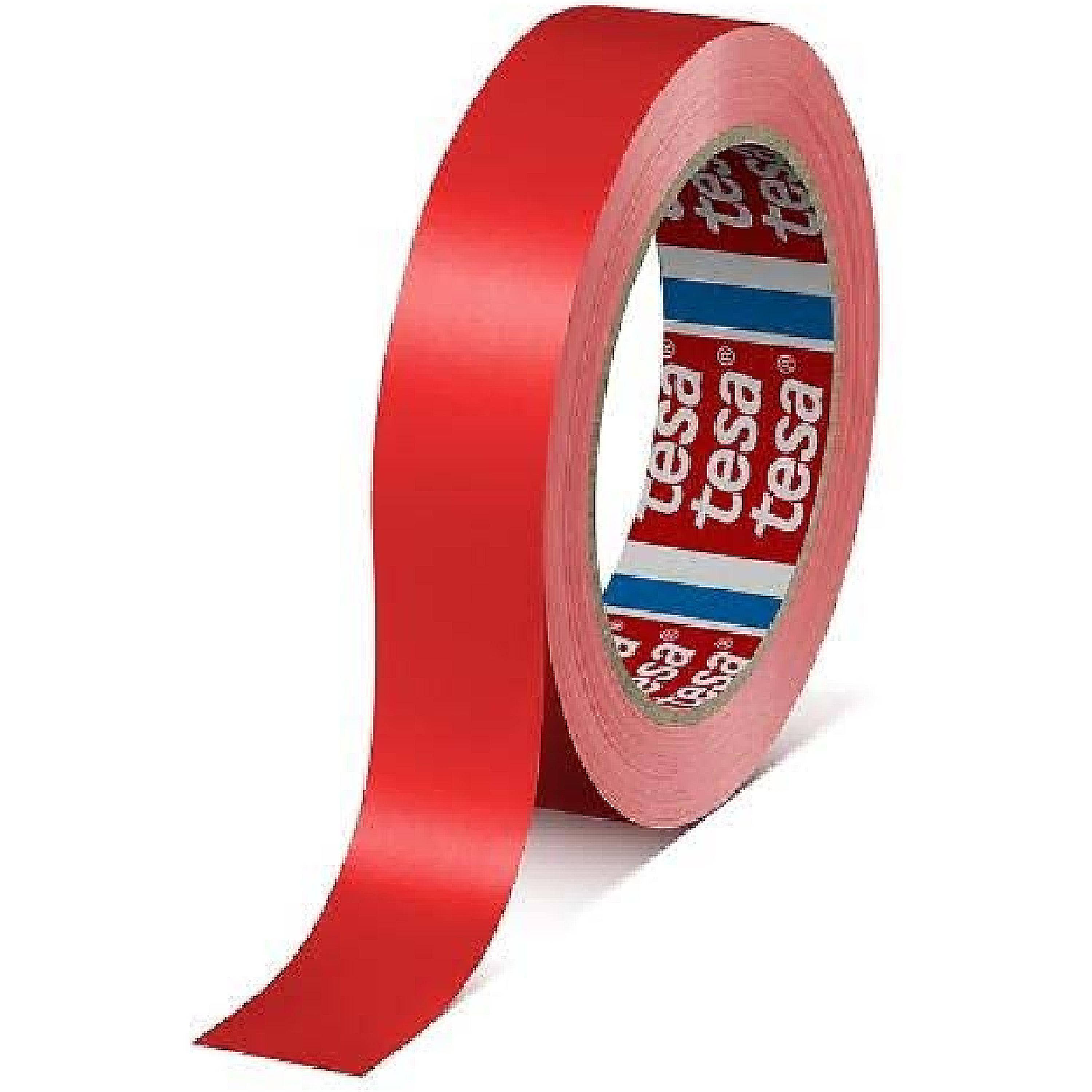 TESA 62204 coloured filmic packaging tape (red) 50mm x 66m - 62204 ...