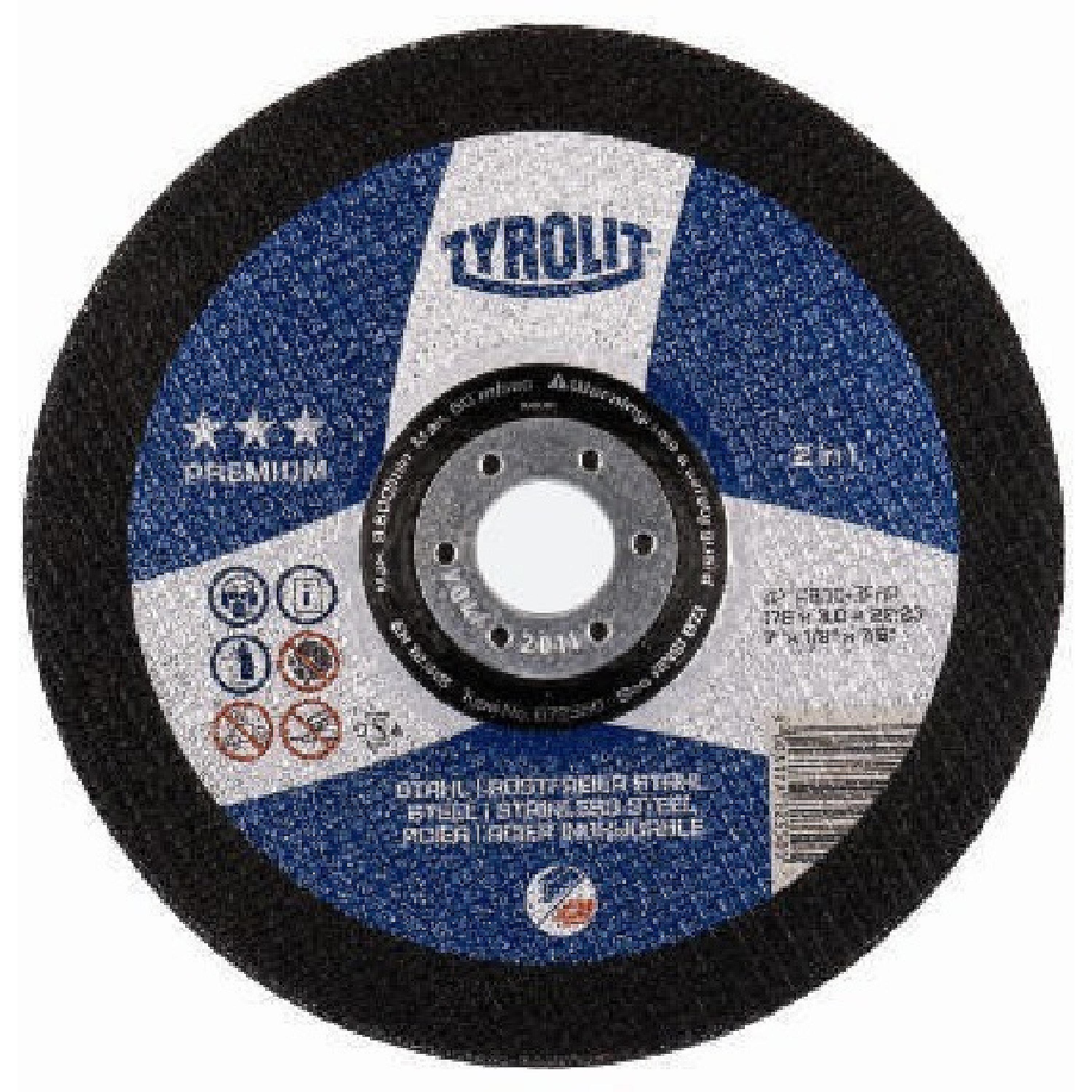 TYROLIT 872347 Premium cut-off wheel for angle grinders 42 125x2,5x22,23 A30Q-BFXA | Klium