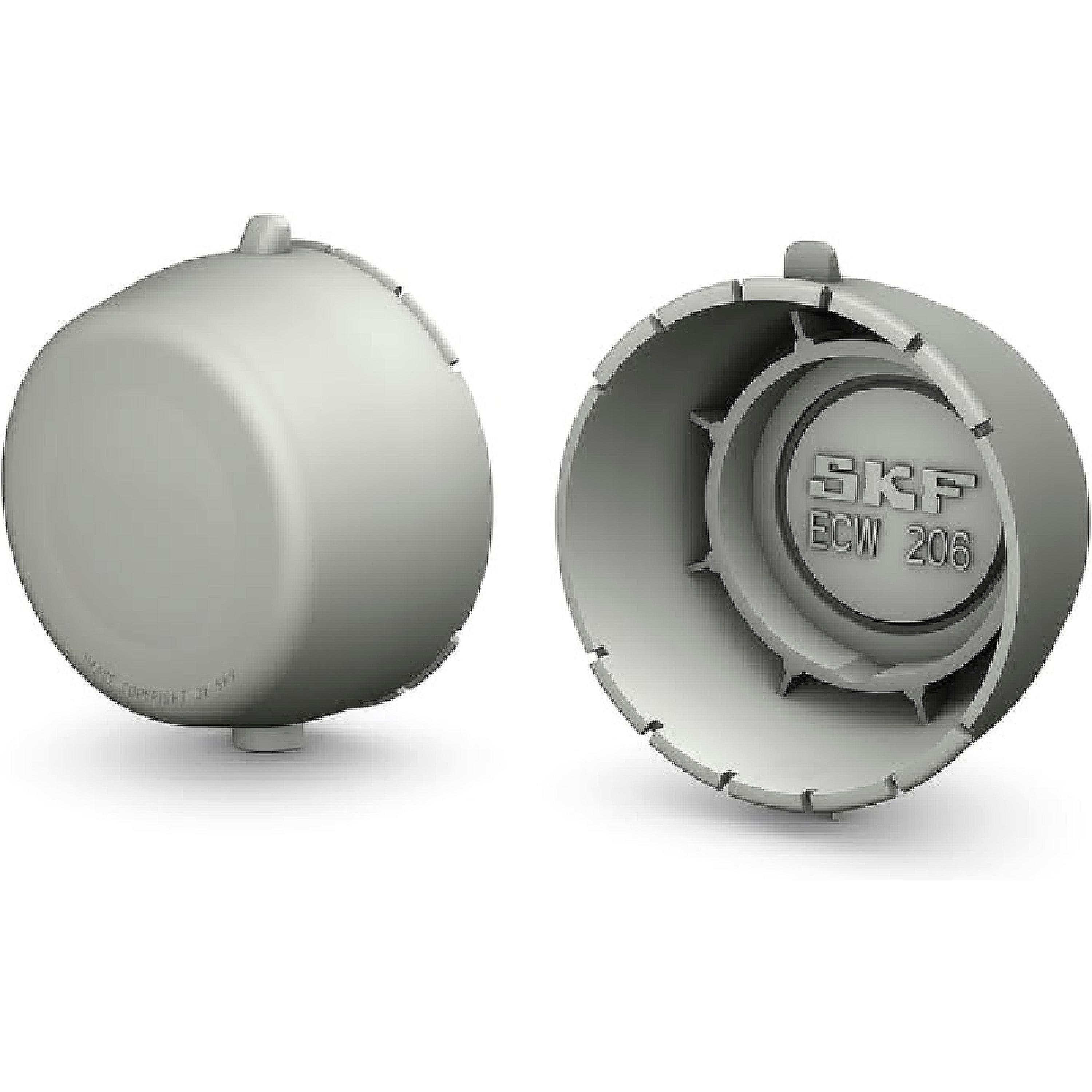 SKF ECW 205 end cap for ball bearing unit 53.9 x 29 mm | Klium