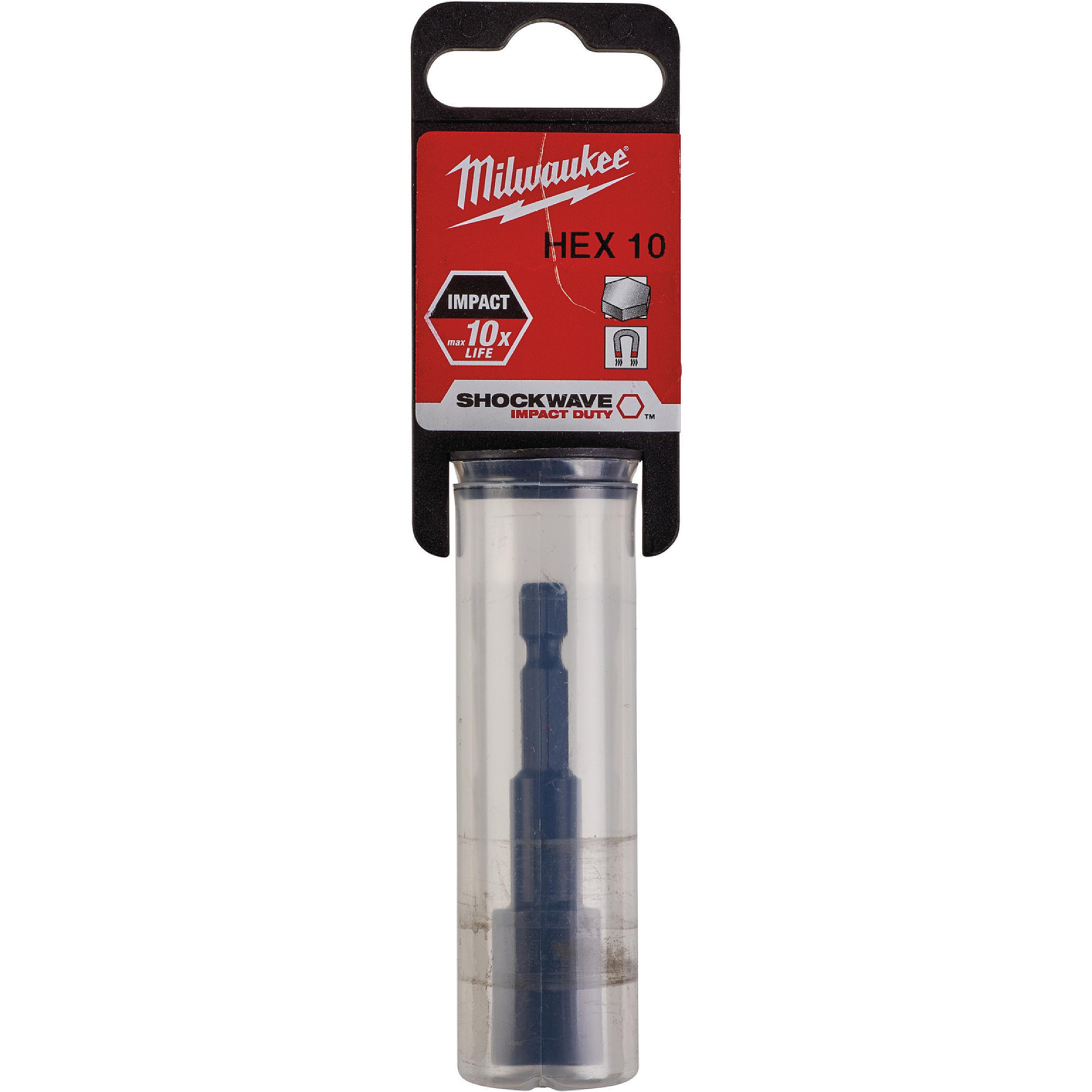 MILWAUKEE 4932352543 SHOCKWAVE IMPACT DUTY magnetic nutrunner hexagonal ...