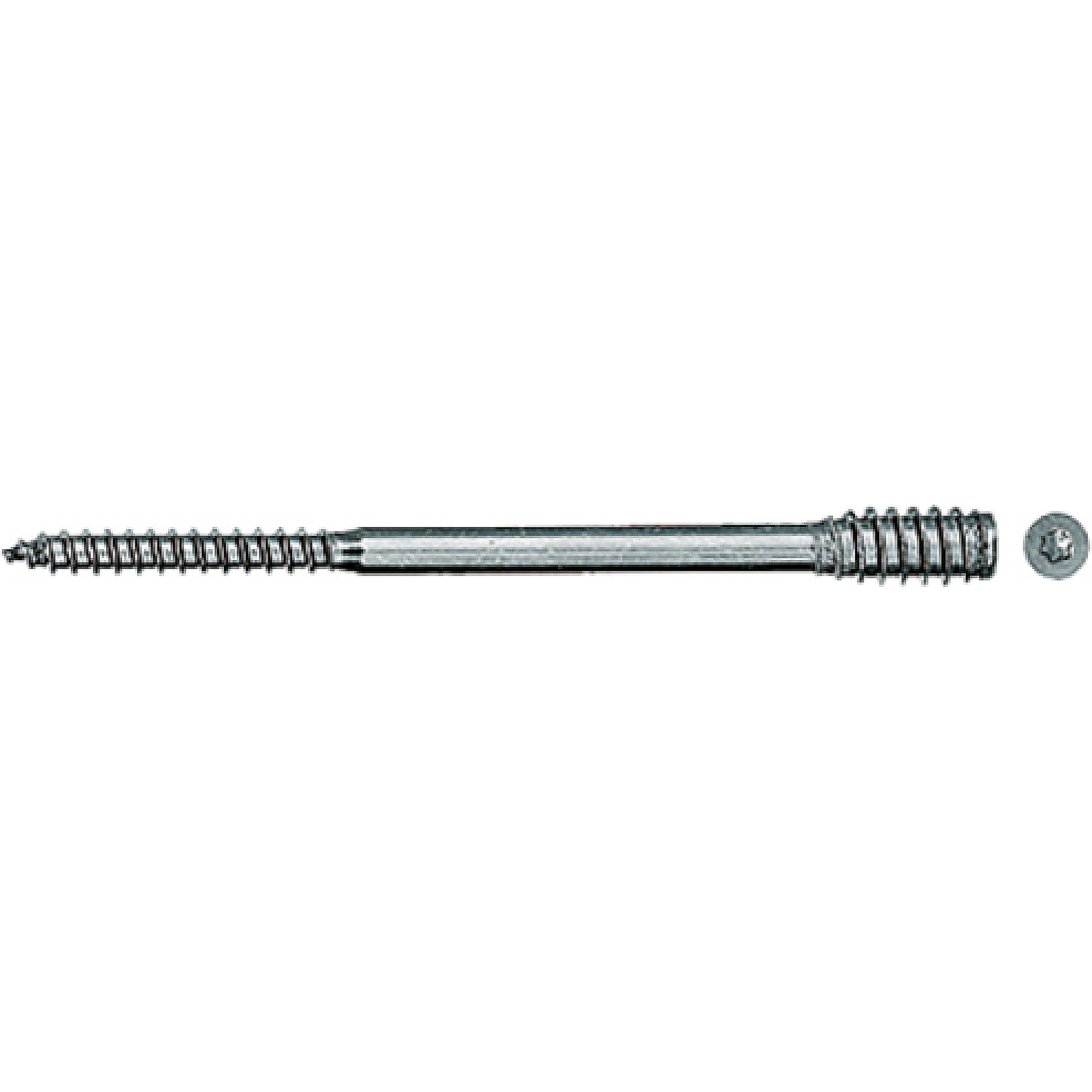 FISCHER 59054 Spacer screw ASL 4.5 x 100 electrolytically zinc-plated ...