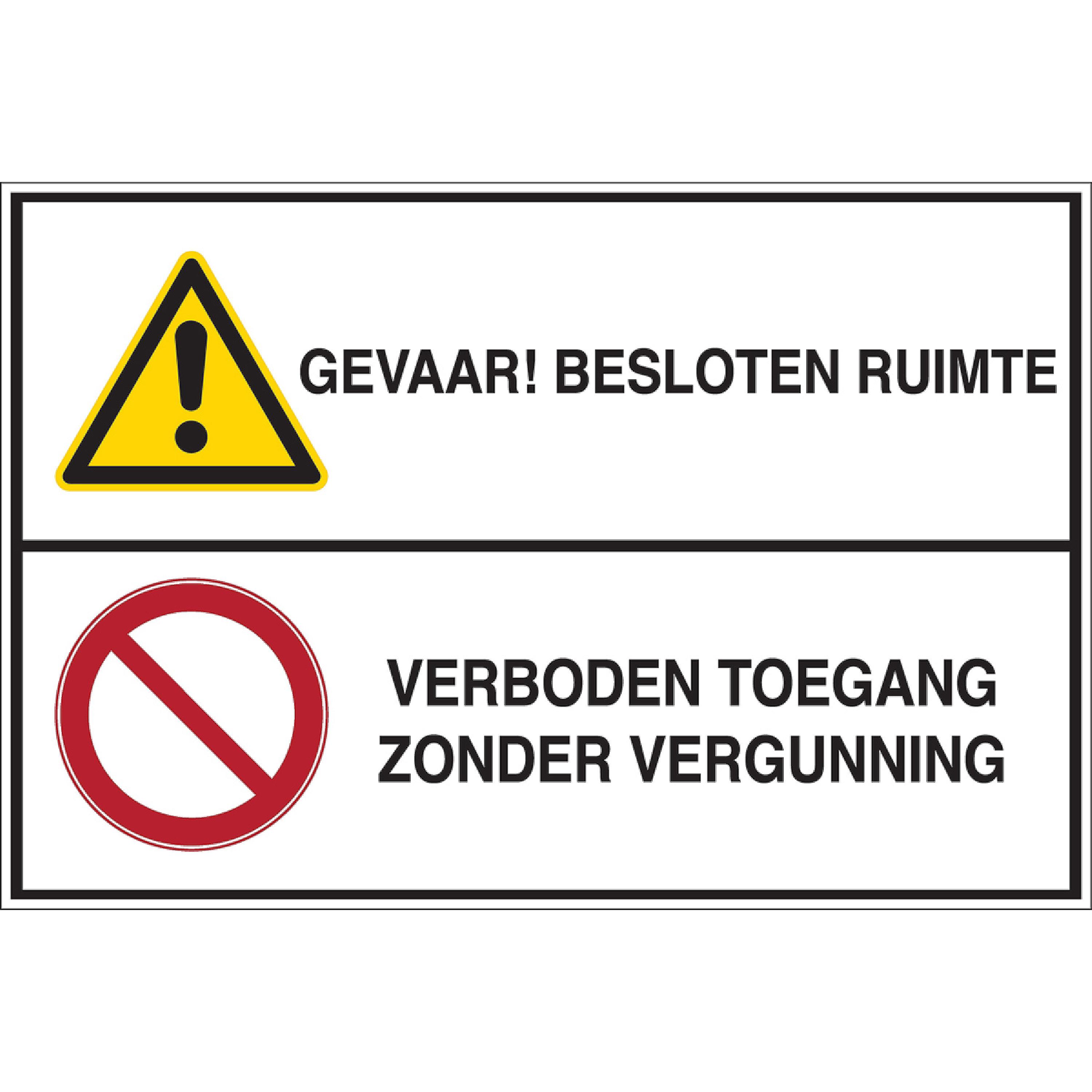 BRADY 223709 pictogram restricted area - no admittance without ...